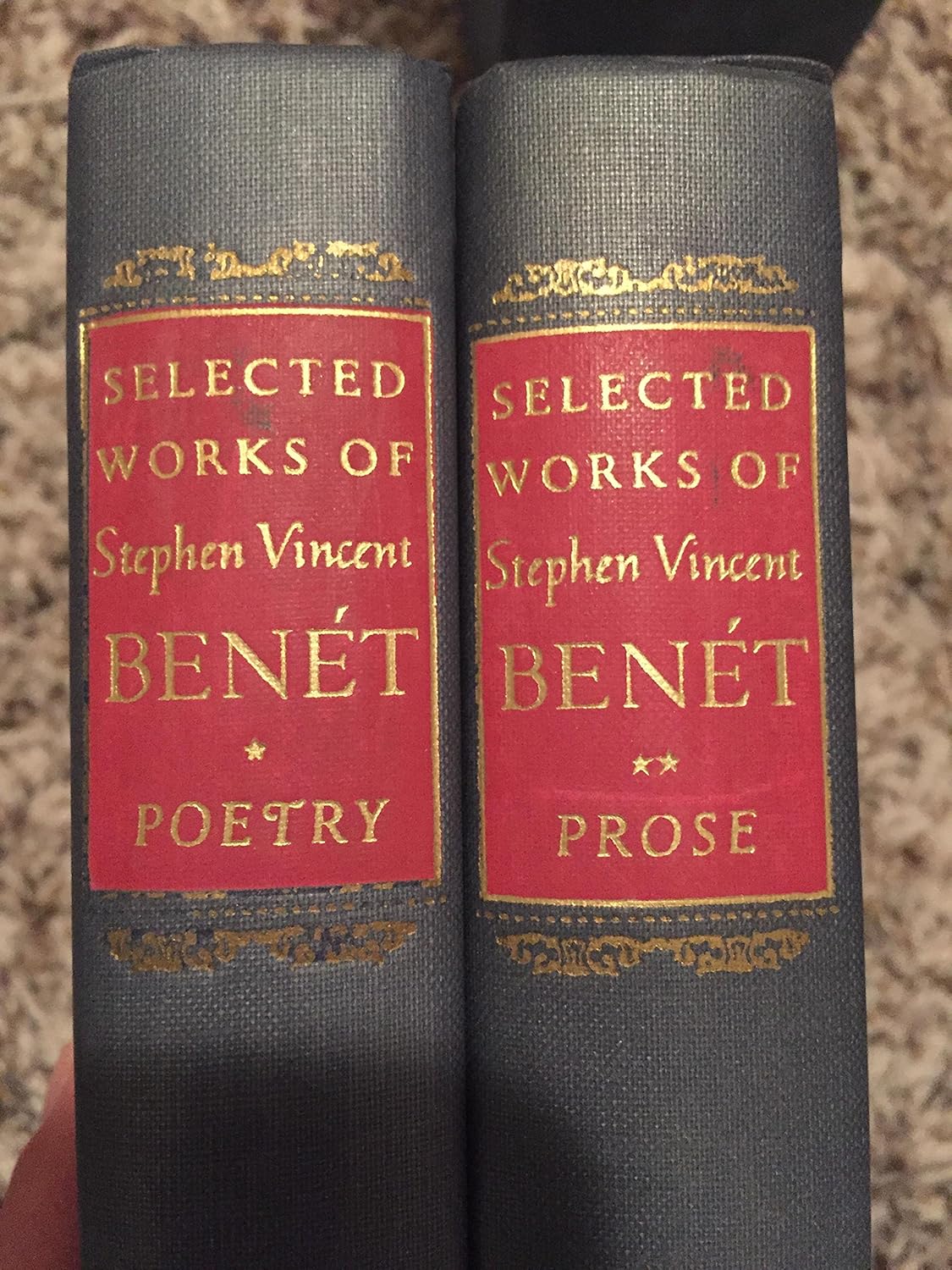 Selected Works of Stephen Vincent Benét (Two Volumes, Complete) Volume ...