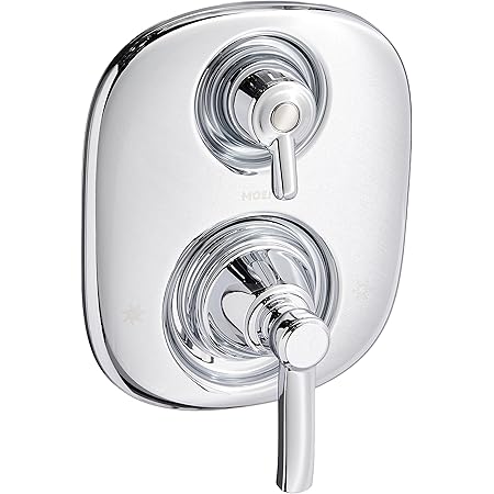Moen T4111-3330 Kingsley Moentrol Valve Trim Kit with Lever Handle and ...