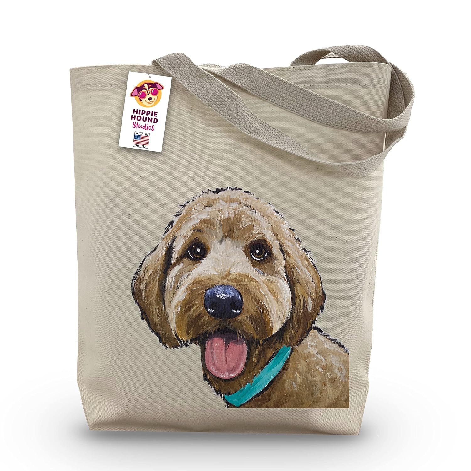 Amazon.com: Goldendoodle Tote Bag - Golden Doodle Tote Bag - Doodle ...