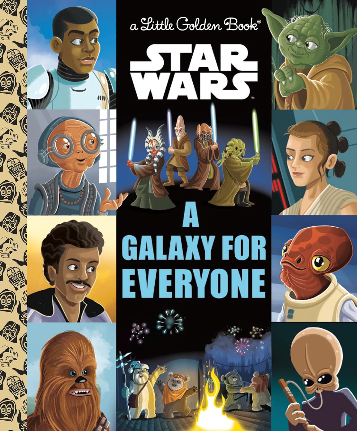 A Galaxy for Everyone (Star Wars) (Little Golden Book): Golden Books ...