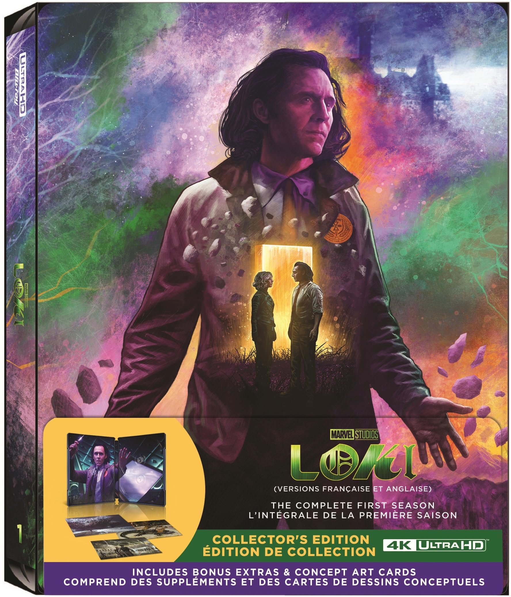 Loki: Season 1 [Blu-ray] (Bilingual): Amazon.ca: Tom Hiddleston, Owen ...