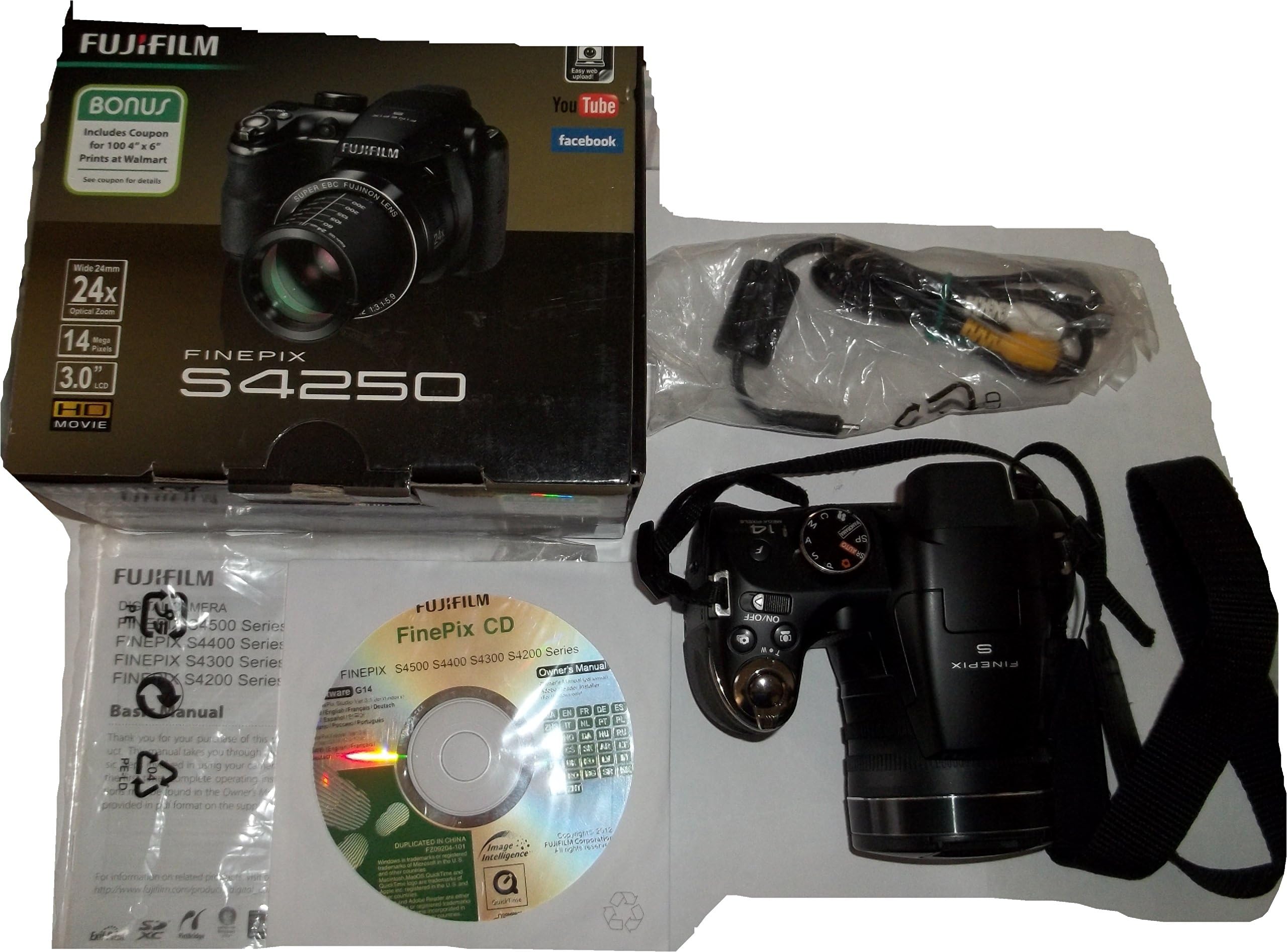 Amazon.com : Fujifilm FinePix SL300 14 MP Digital Camera with 30x ...