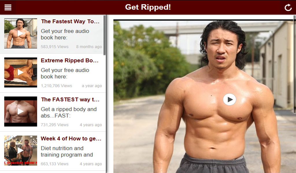 How To Get RIPPED fast!:www.amazon.com:Appstore for Android