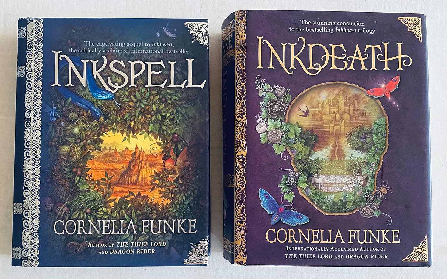 2 Books! 1) Inkspell 2) Inkdeath: Cornelia Funke: 9780006020073: Amazon ...