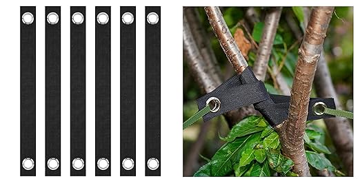 Strap-It (Pack of 6) 16 Inch Tree Straps, Heavy Duty Tree Stake Straps ...