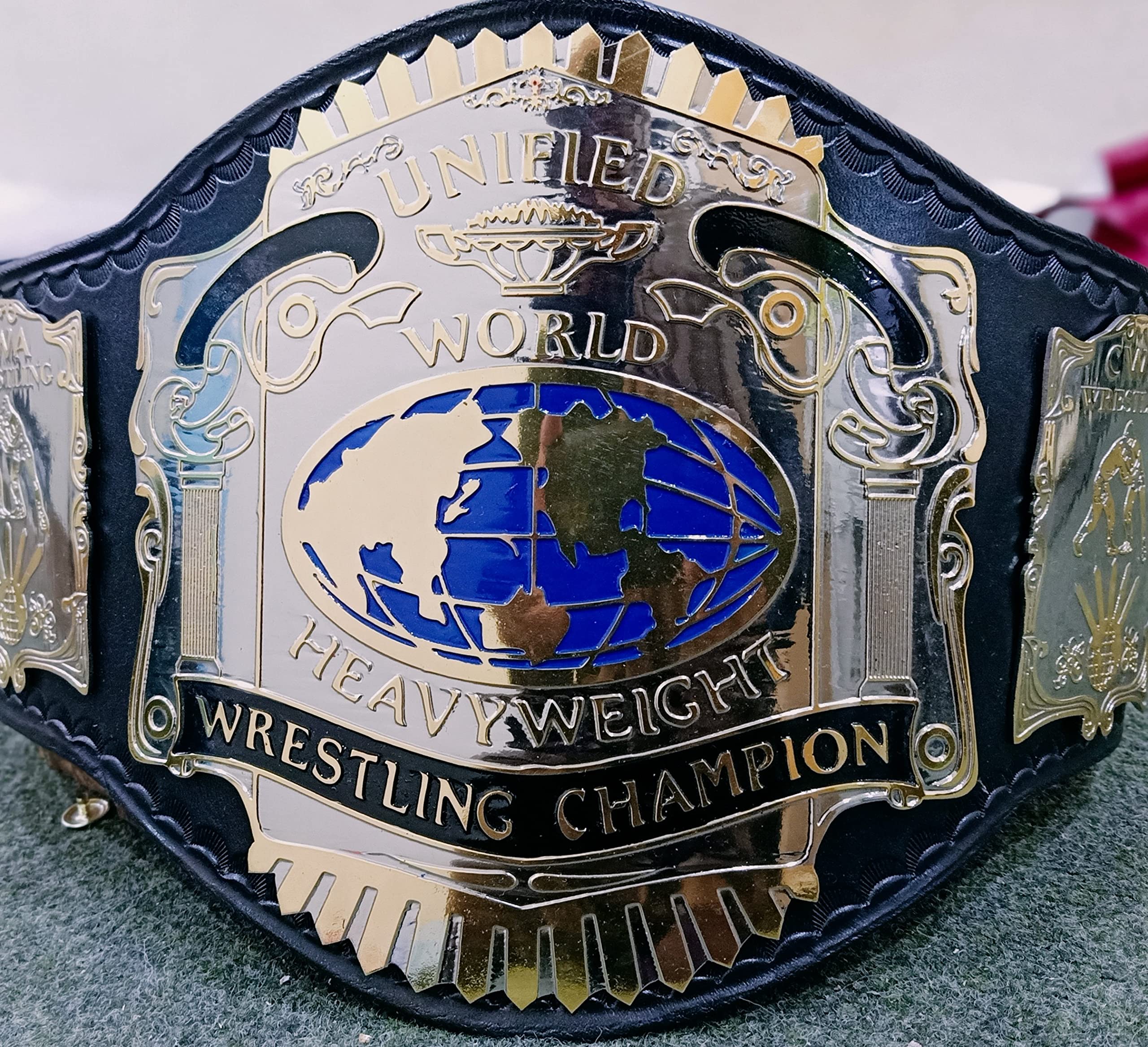 Buy BPS Cutomised WCCW CWA CWF AWA Unified World Heavyweight Wrestling ...