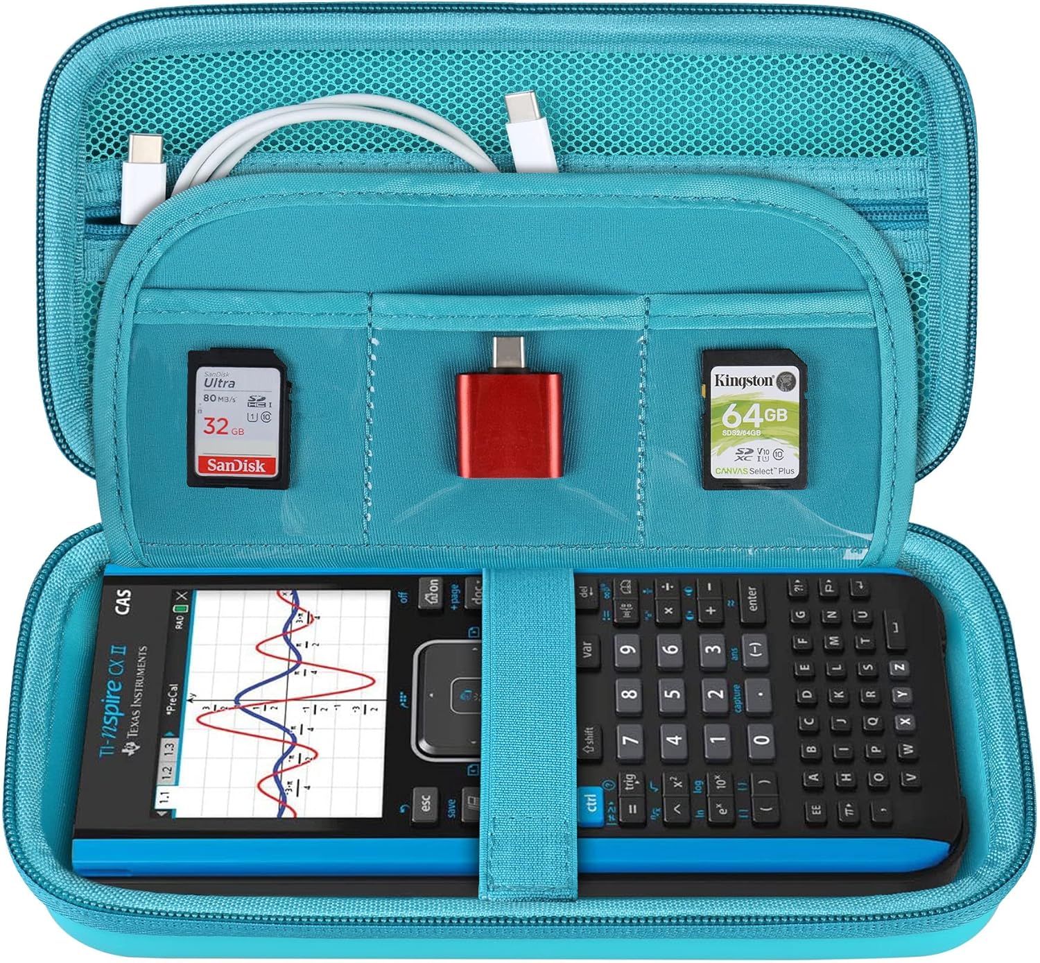 Amazon.com: BOVKE Graphing Calculator Carrying Case for Texas ...