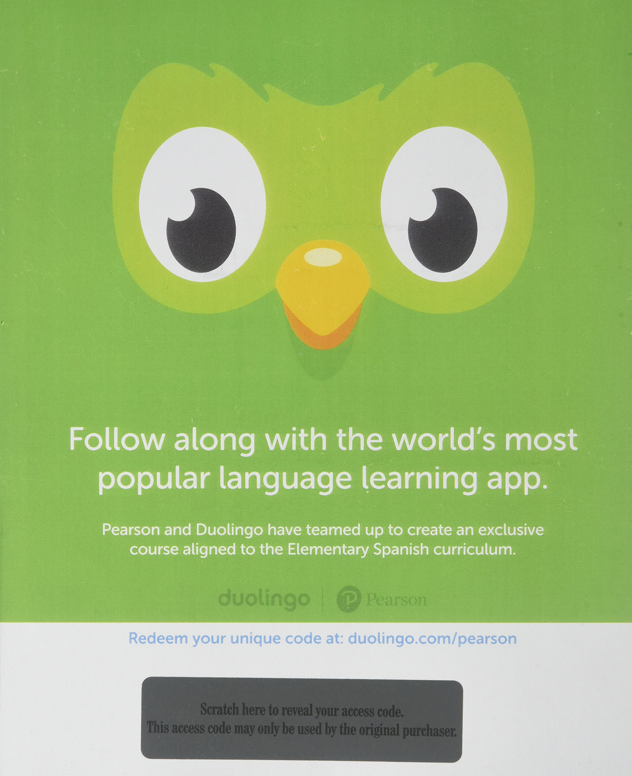Amazon.com: Duolingo - Access Card - Elementary Spanish (Single ...