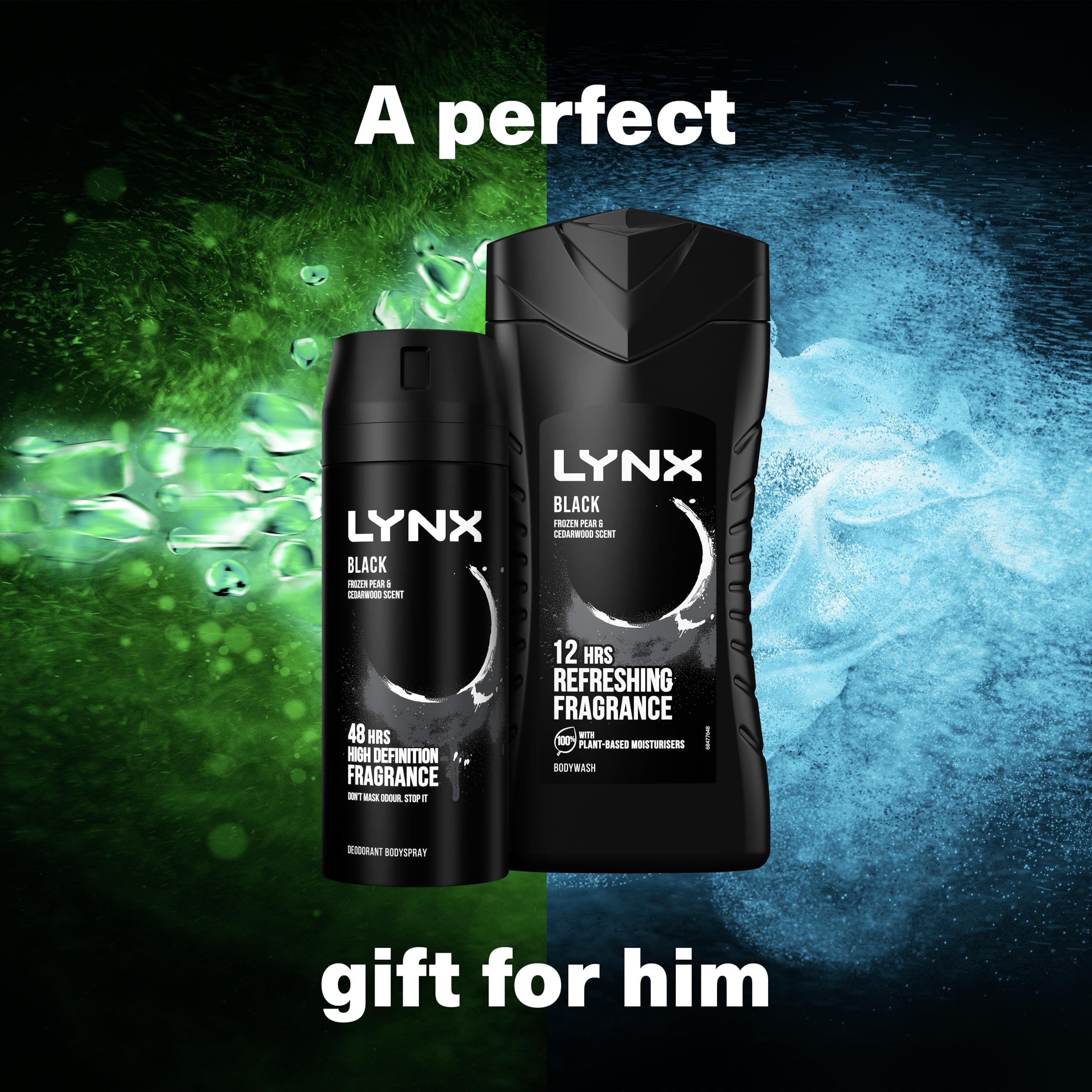 LYNX BLACK DUO + BLACK SOCKS GIFT SET – BigaMart