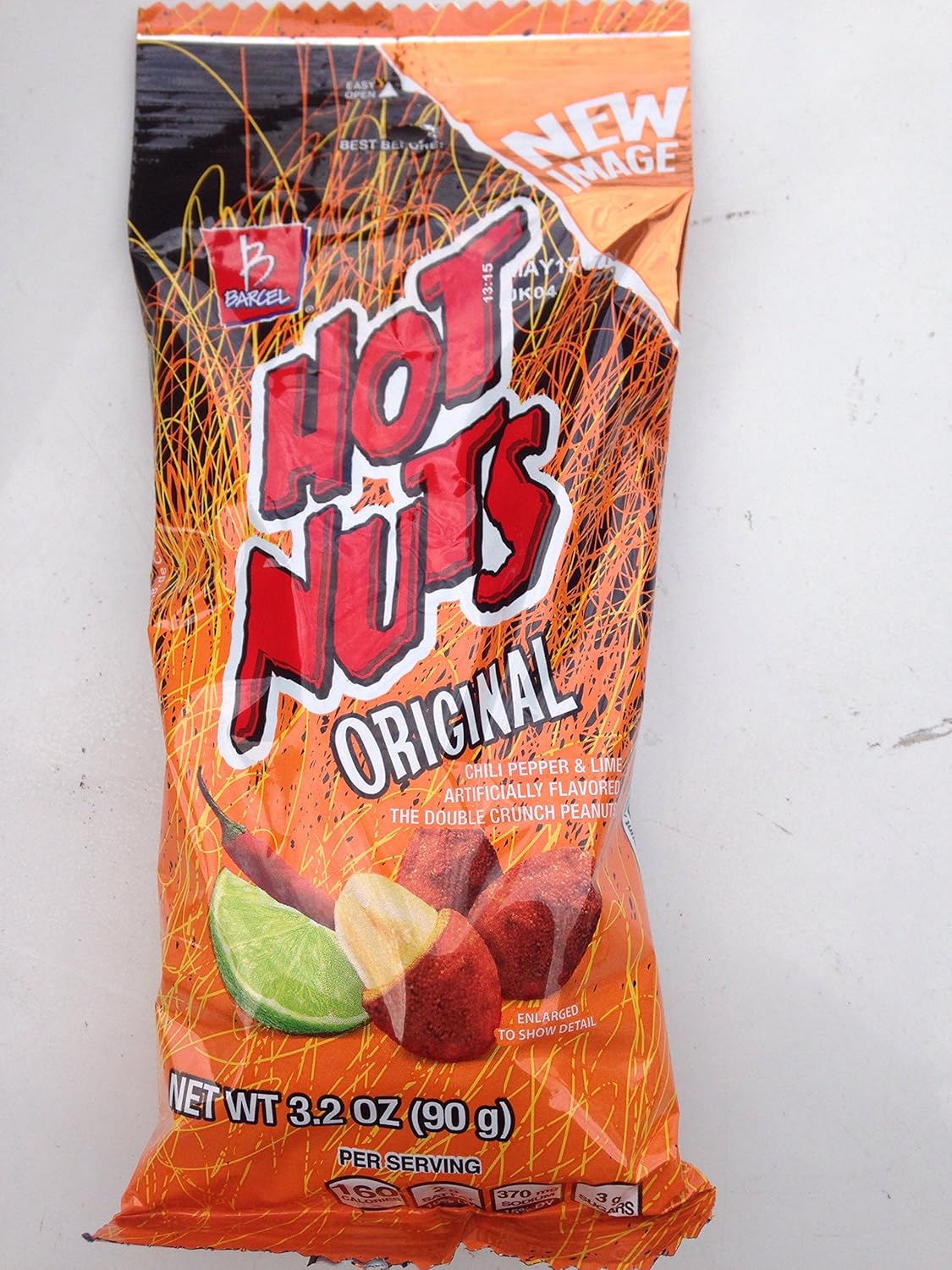 Barcel Hot Nuts cacahuetes 3.17 oz (Paquete de 12) : Amazon.com.mx ...