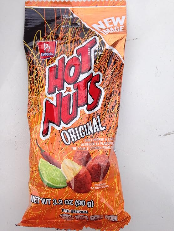 Barcel Hot Nuts cacahuetes 3.17 oz (Paquete de 12) : Amazon.com.mx ...