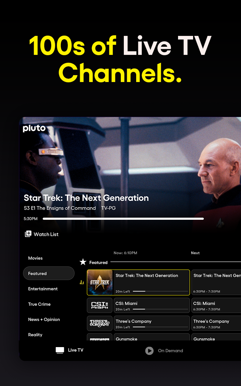 Pluto TV - It’s Free TV - App on Amazon Appstore