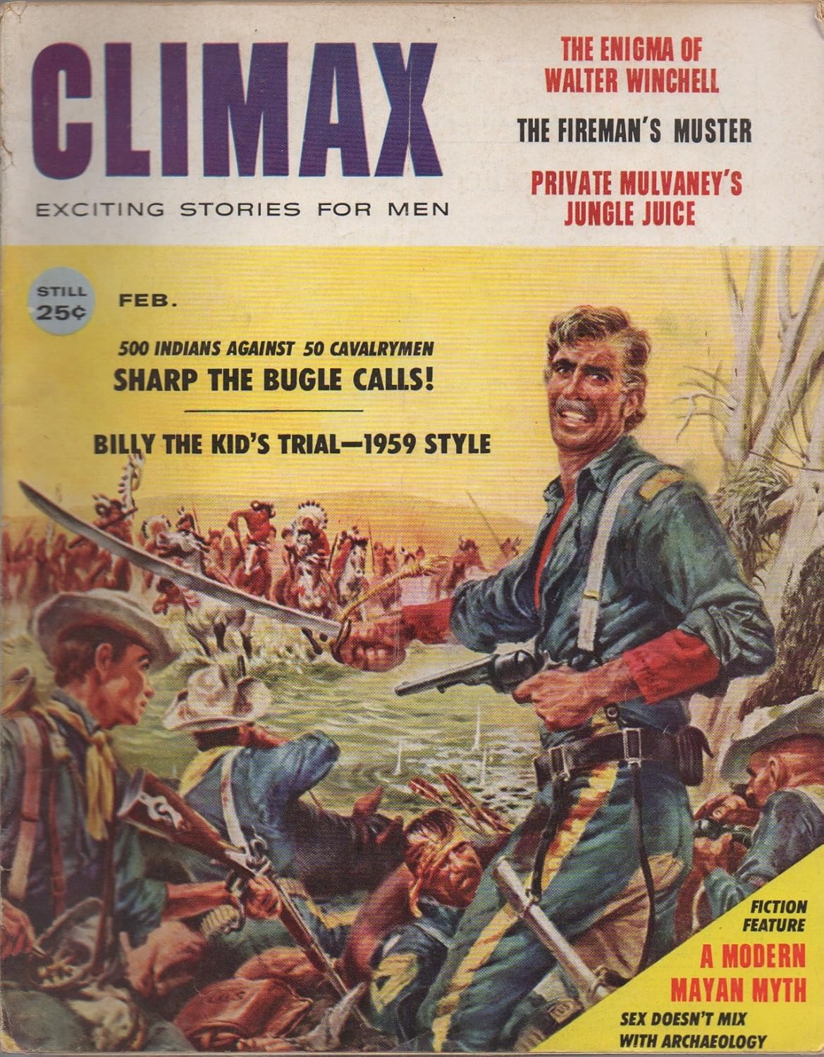 Climax: Exciting Stories for Men, vol. 3, no. 5 (February 1959 ...