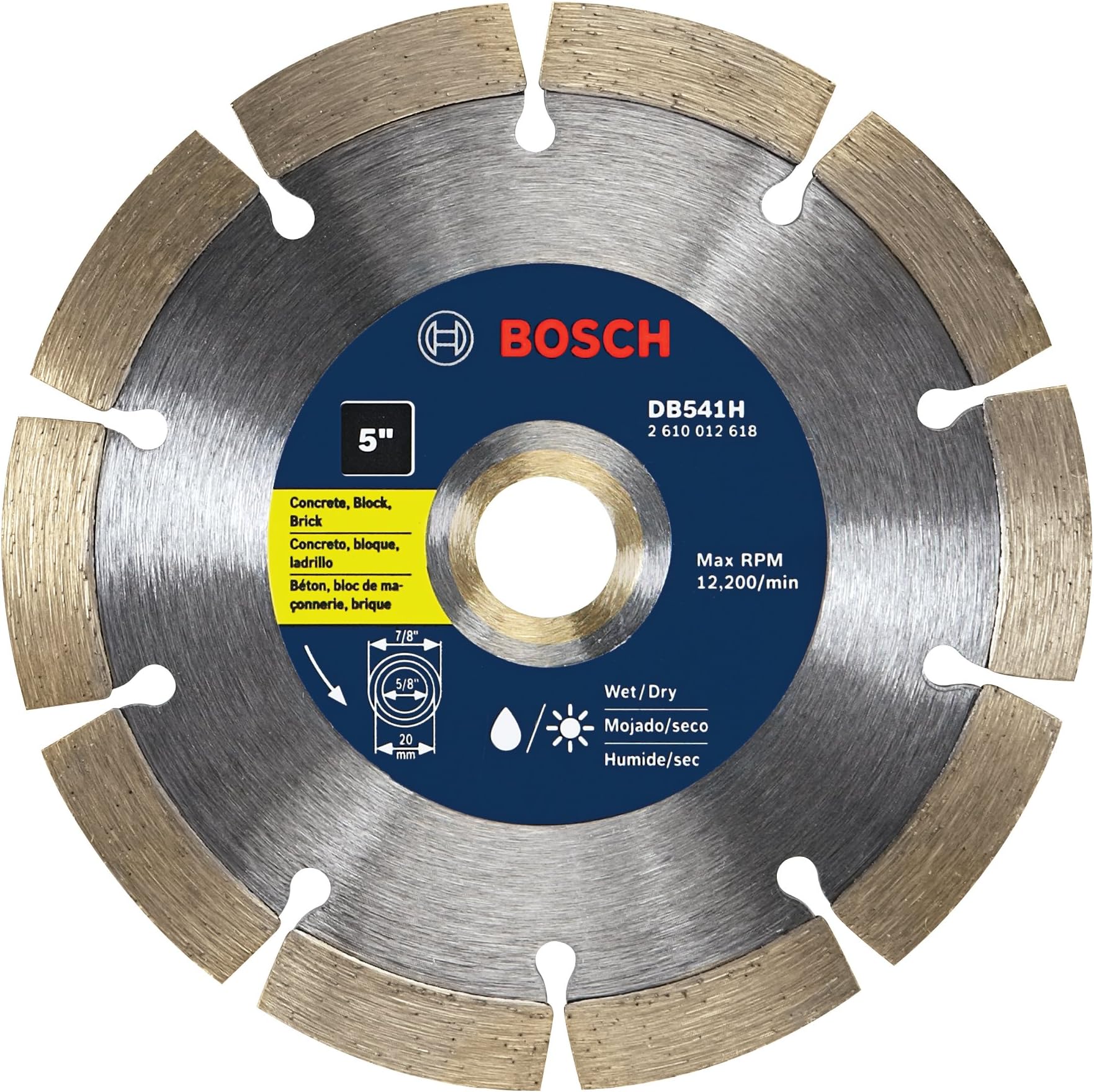 Makita B-69711 5" Diamond Blade, Turbo, General Purpose - Amazon.com