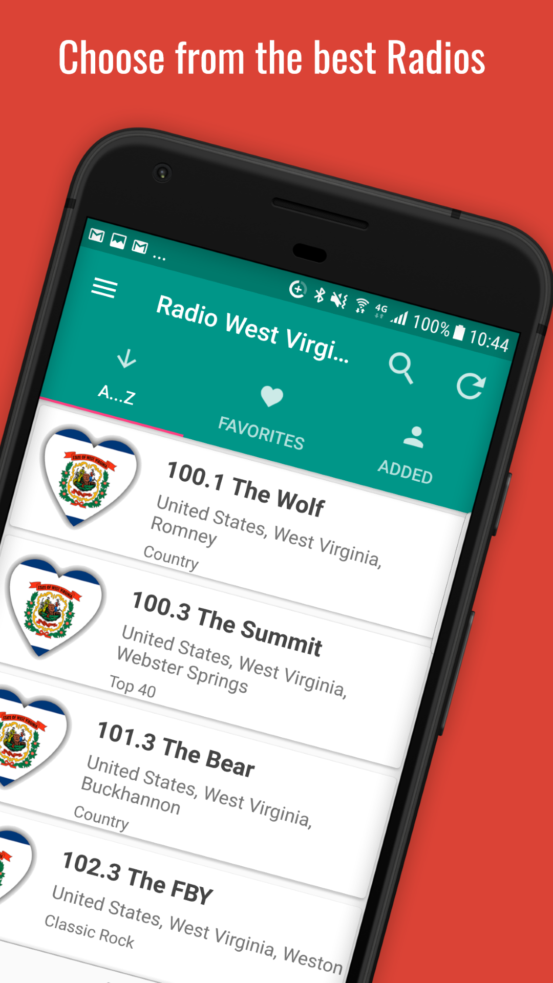 West Virginia Radio - App on Amazon Appstore