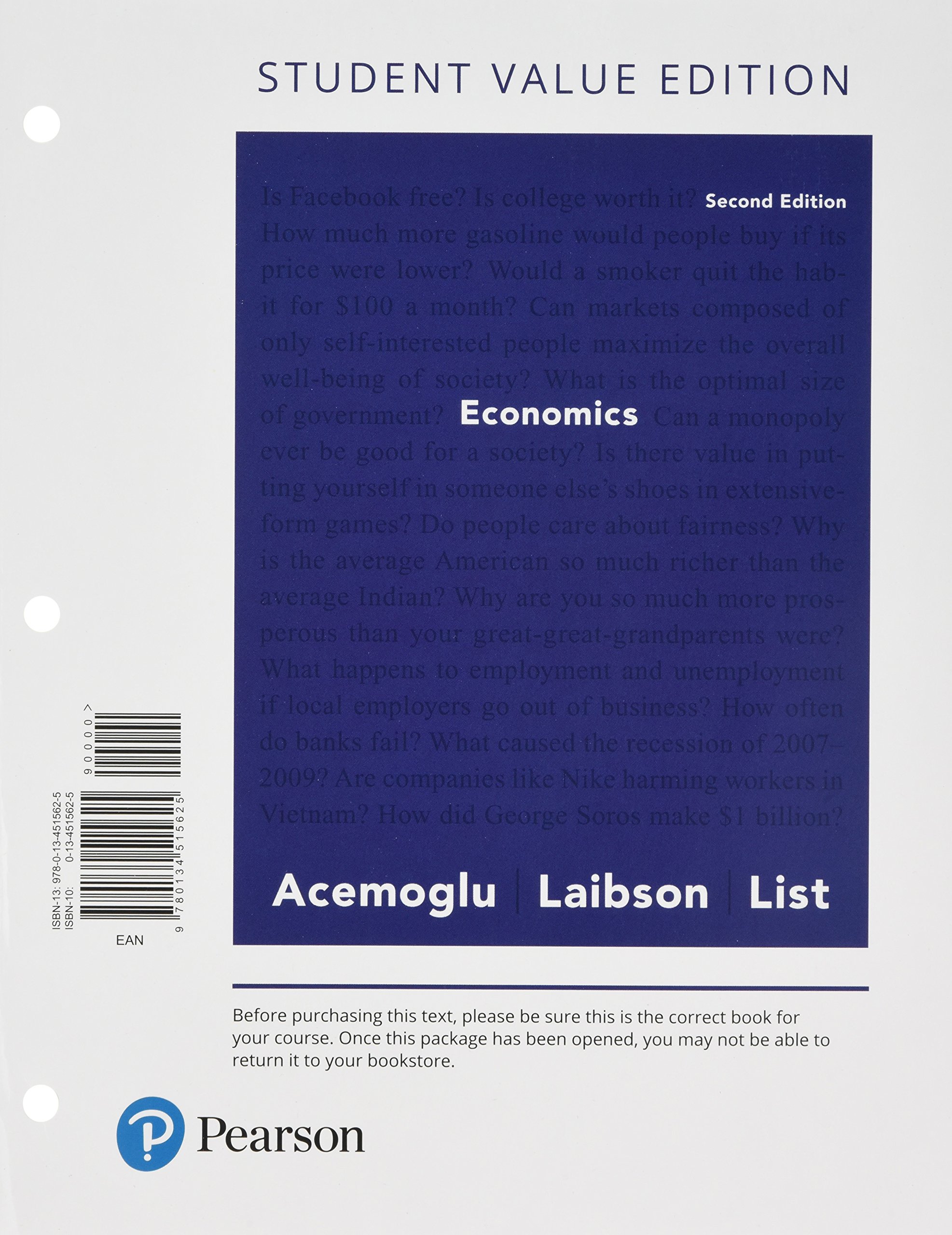 Economics: 9780134515625: Economics Books @ Amazon.com