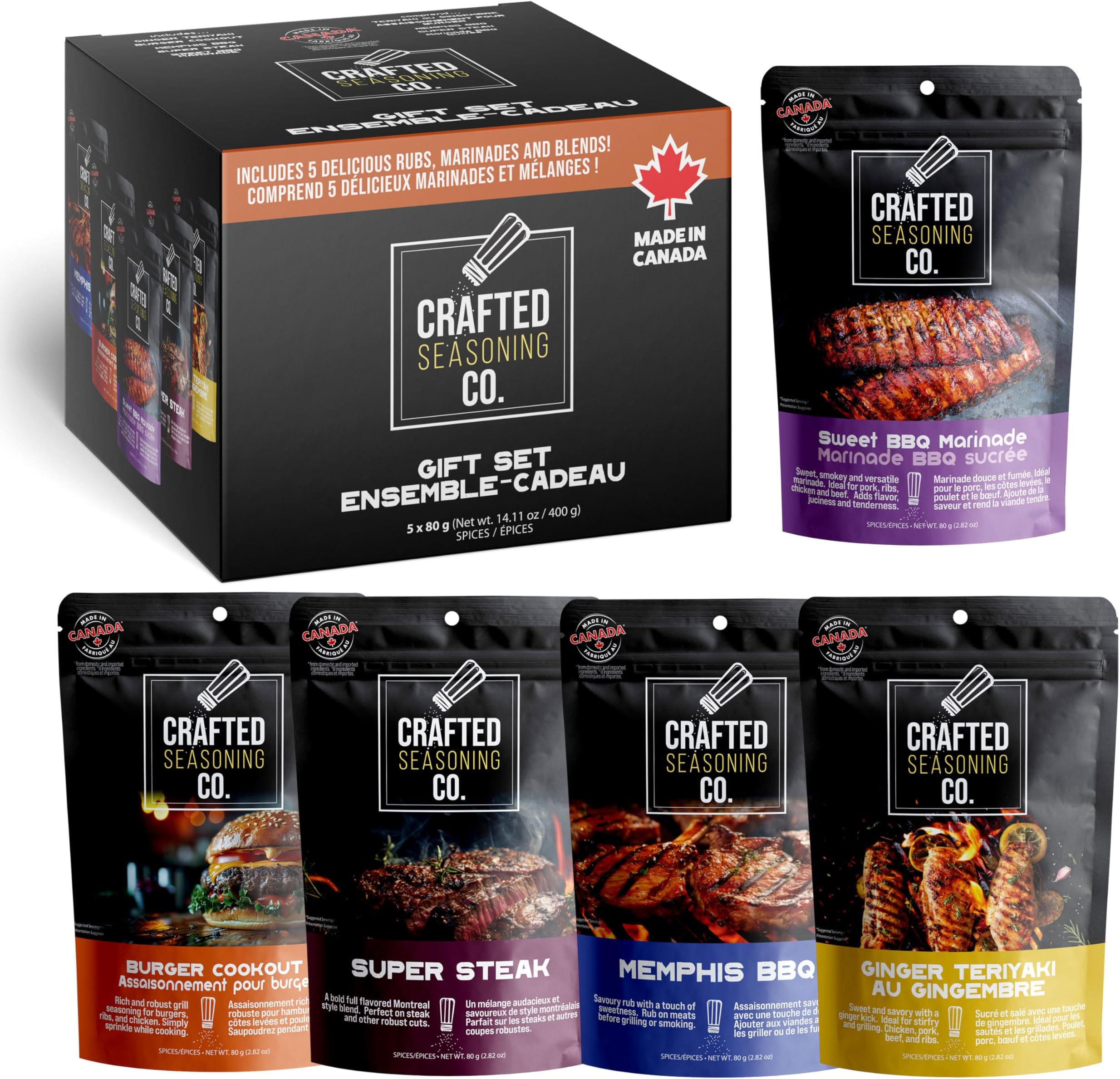 Amazon.com : Daddy Spice Rub BBQ Gift Set - Hot Dad, Dady Barbecue ...