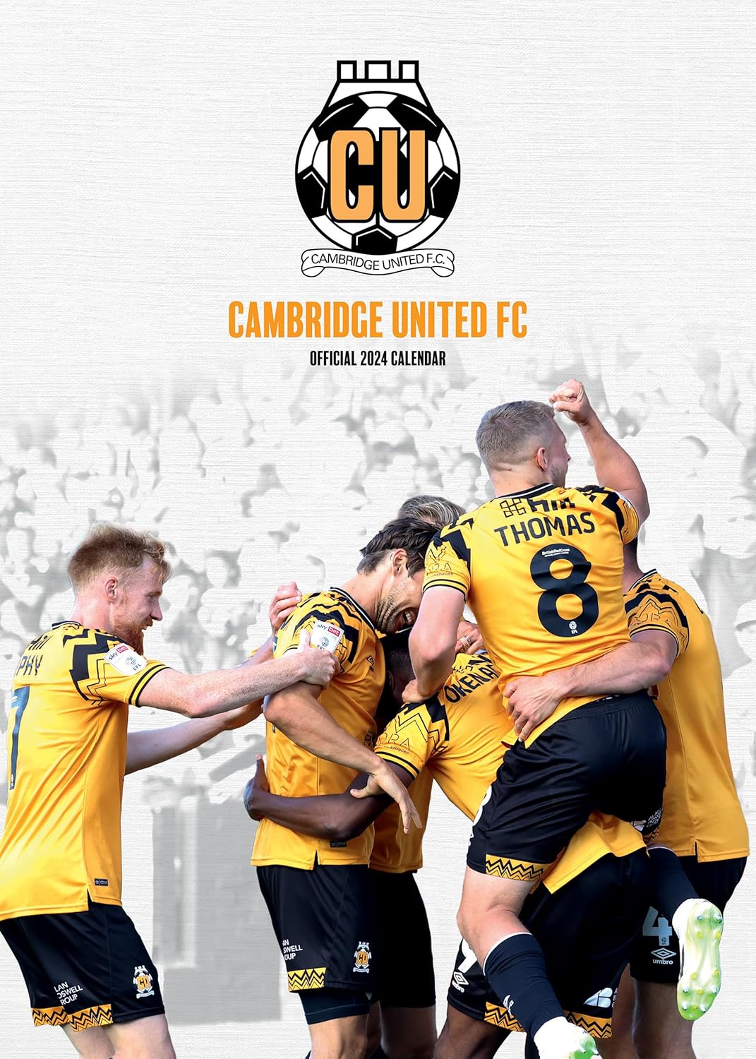Cambridge United FC Official 2024 A3 Football Wall Calendar : Amazon.co ...