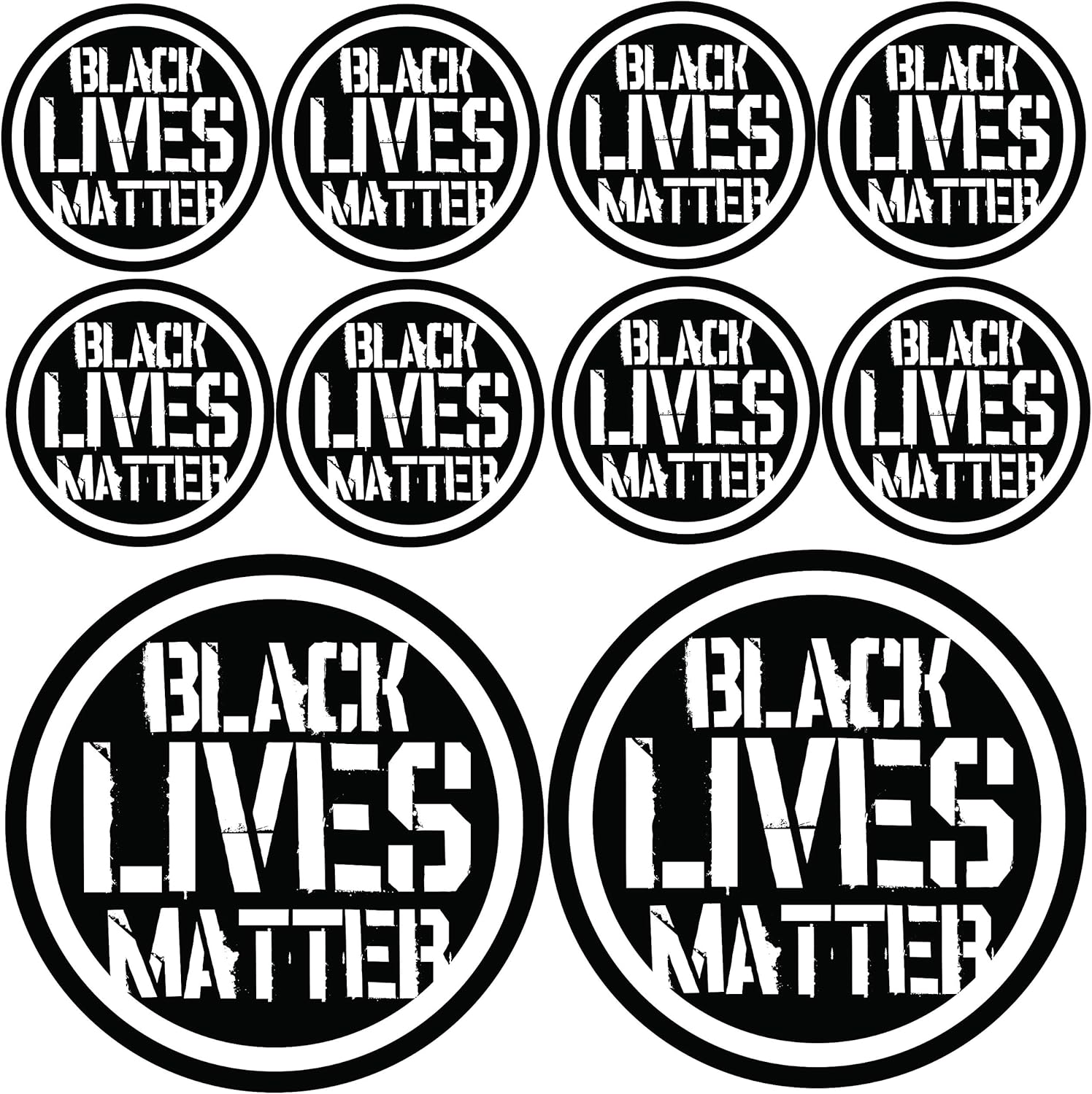 Amazon.com - Black Lives Matter Decal Vinyl Sticker Set - Syracuse ...