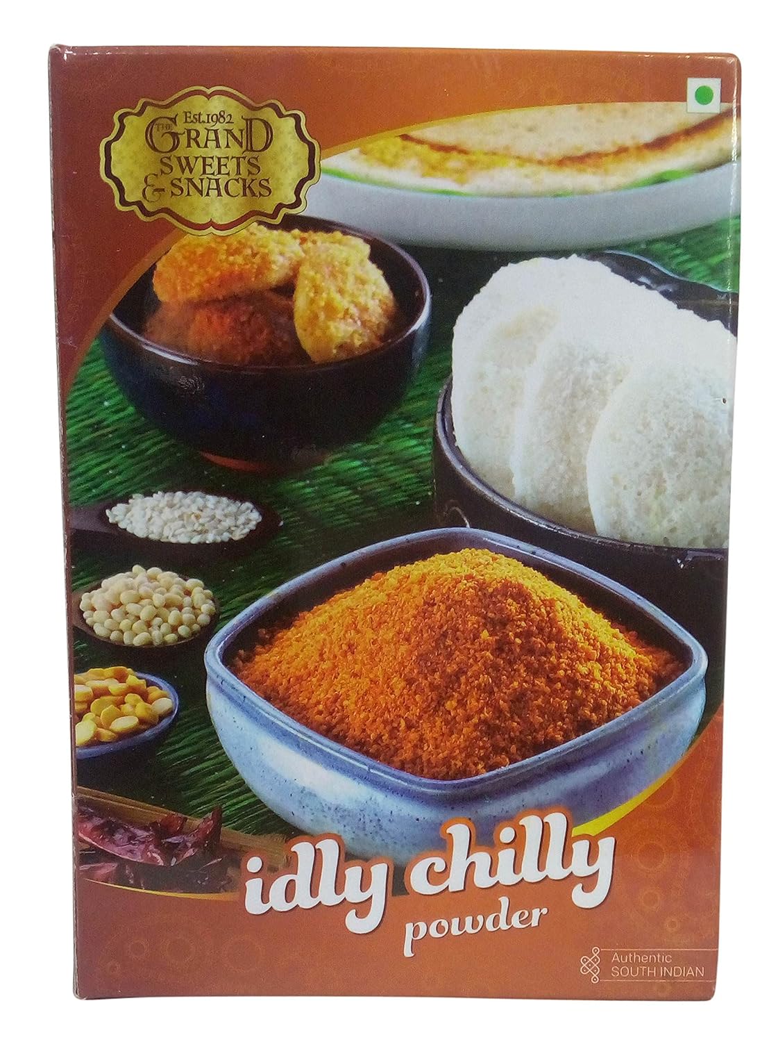 The Grand Sweets & Snacks Idly Chilly Powder, 200g Carton : Amazon.in ...