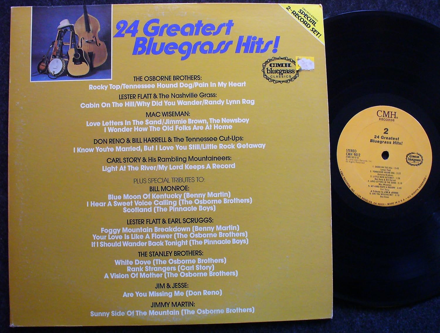 24 Greatest Bluegrass Hits!; 2 Lp - Amazon.com Music