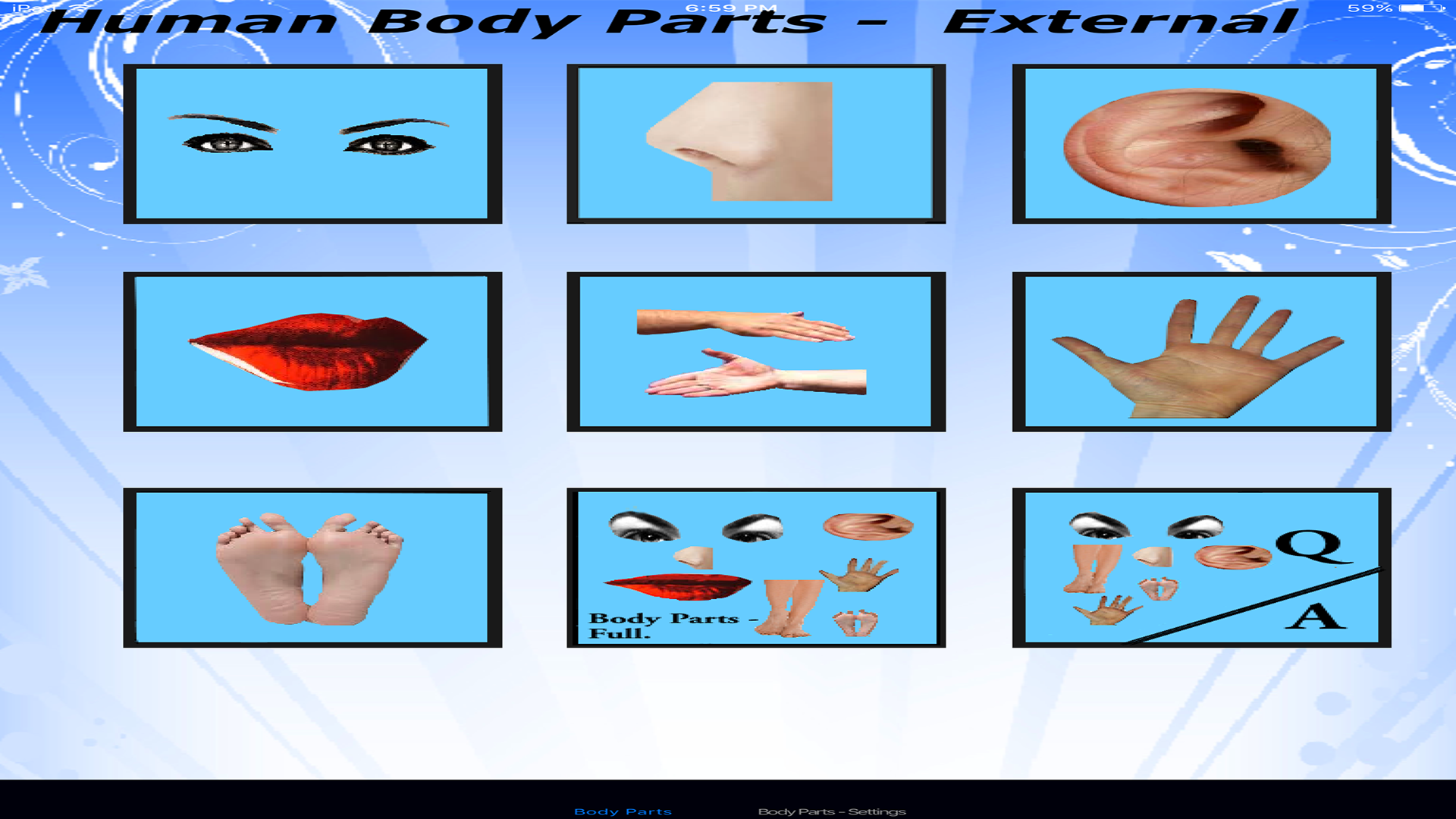Body Parts-Middle and Asia - App on Amazon Appstore