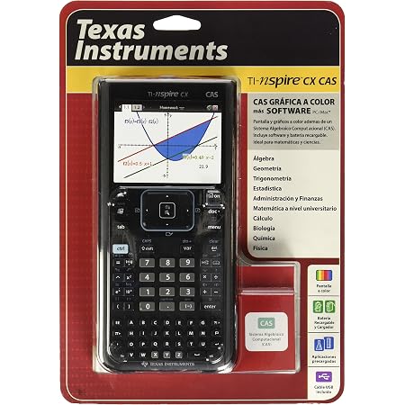 Texas Instruments TI-Nspire CX II CAS calculadora gráfica a Color ...
