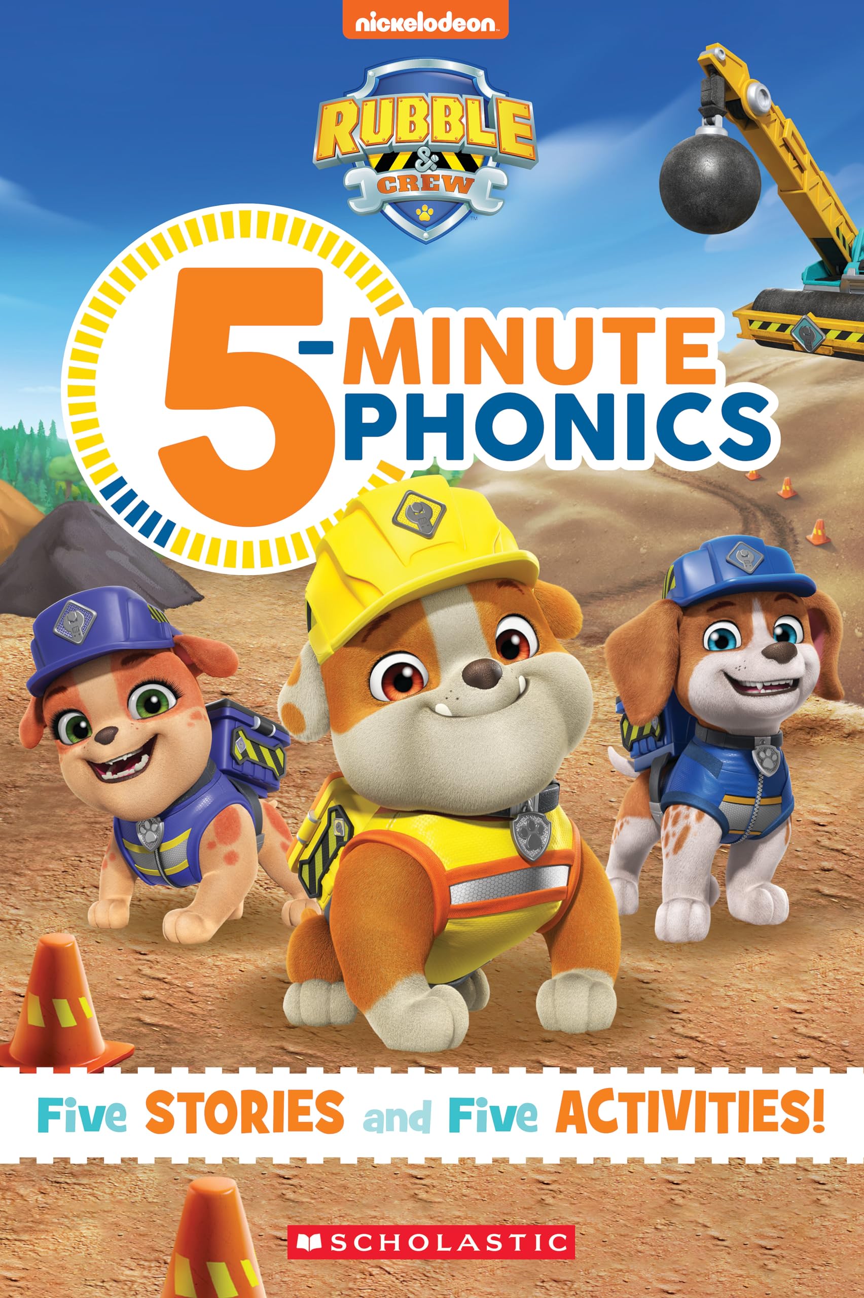 Amazon.com: Rubble and Crew: 5-Minute Phonics: 9781546111856: Chanko ...