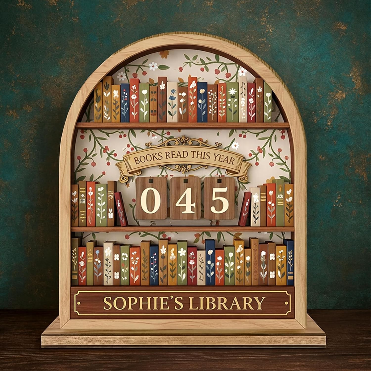 Amazon.com: NAZENTI Personalized Books Read Tracker, Books Read This ...