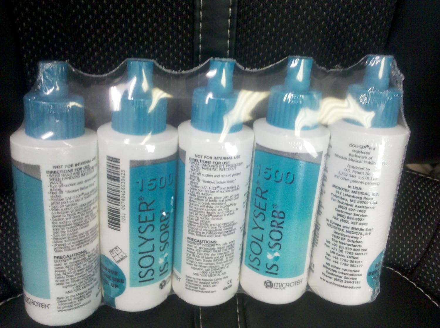 Amazon.com: Solidificador de residuos líquidos Isolyser Isosorb 1500cc ...