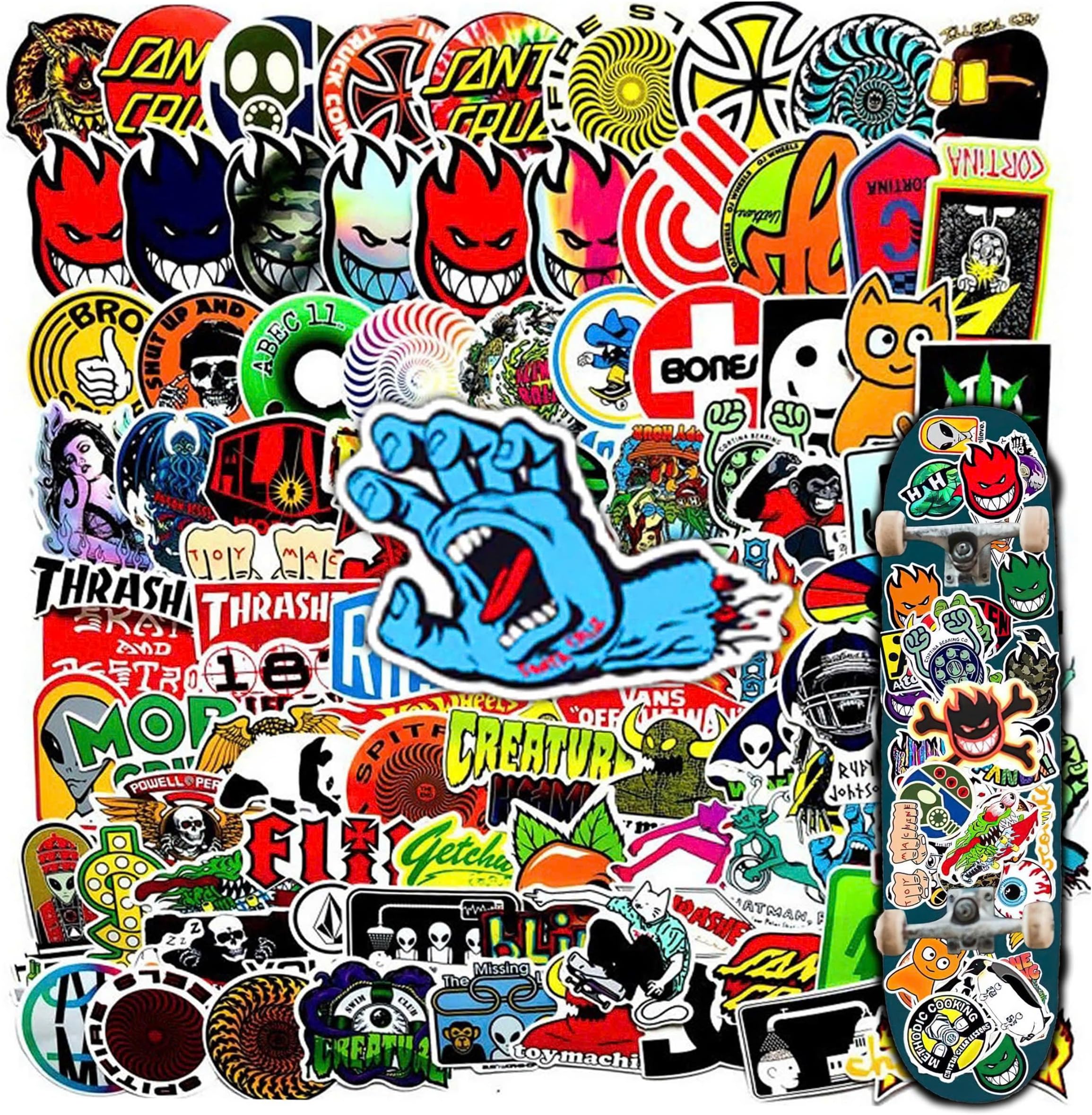 Amazon.com - Powell-Peralta Ripper Skateboard Sticker - 5 Inch Sticker ...