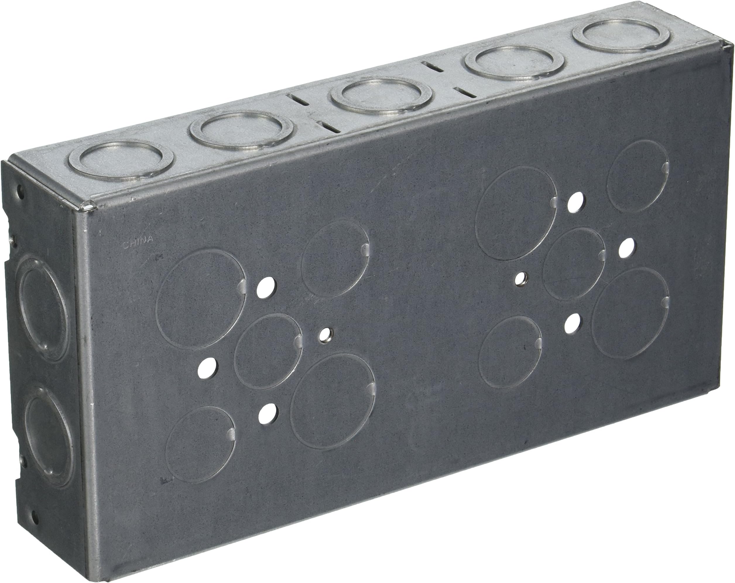 RACO 965 3-1/2-Inch Deep 134.8 Cubic Inch 6-Gang Nongangable Masonry ...
