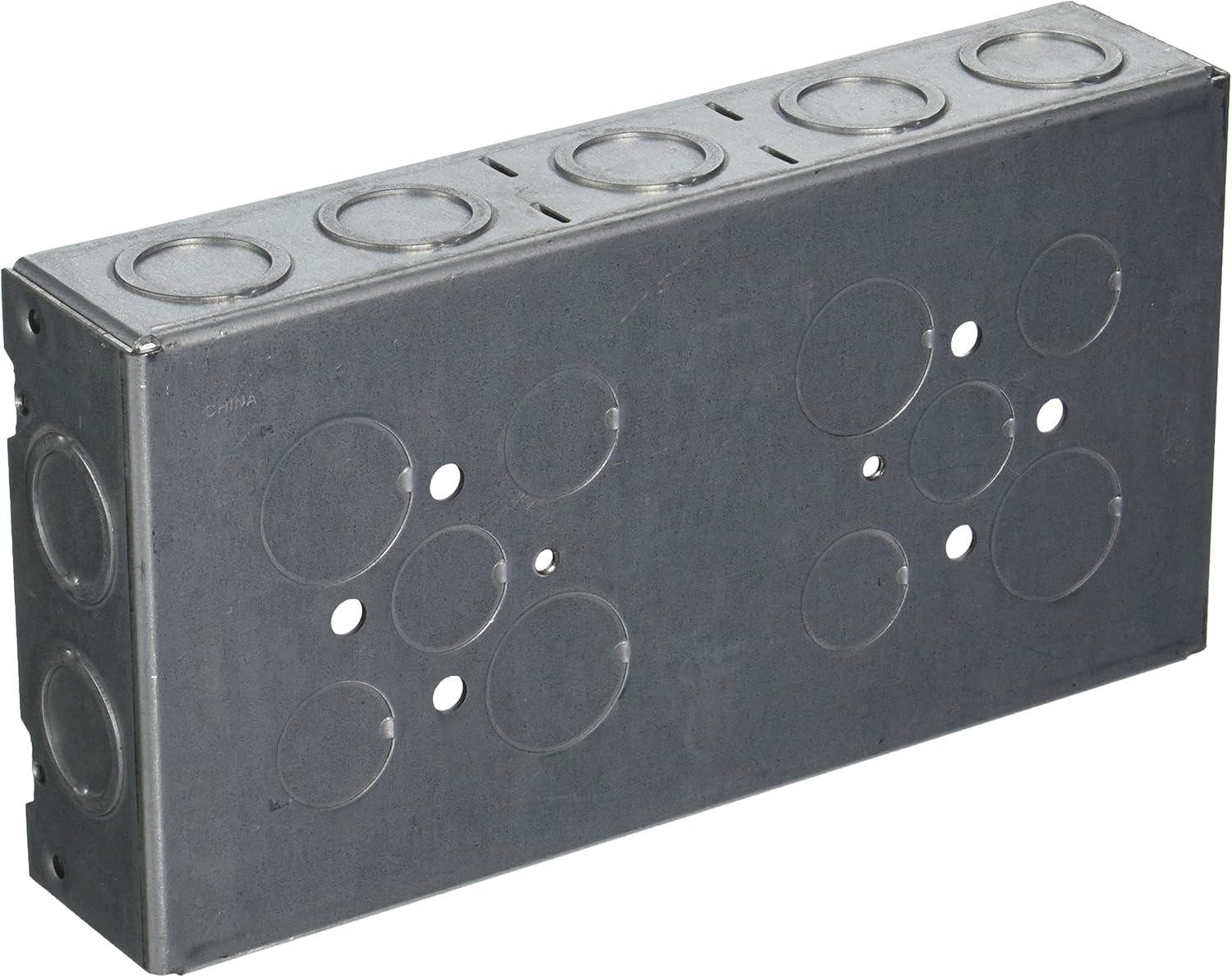RACO 952 3-Gang 1-5/8-Inch Deep Welded Gang Electrical Box with (14 ...