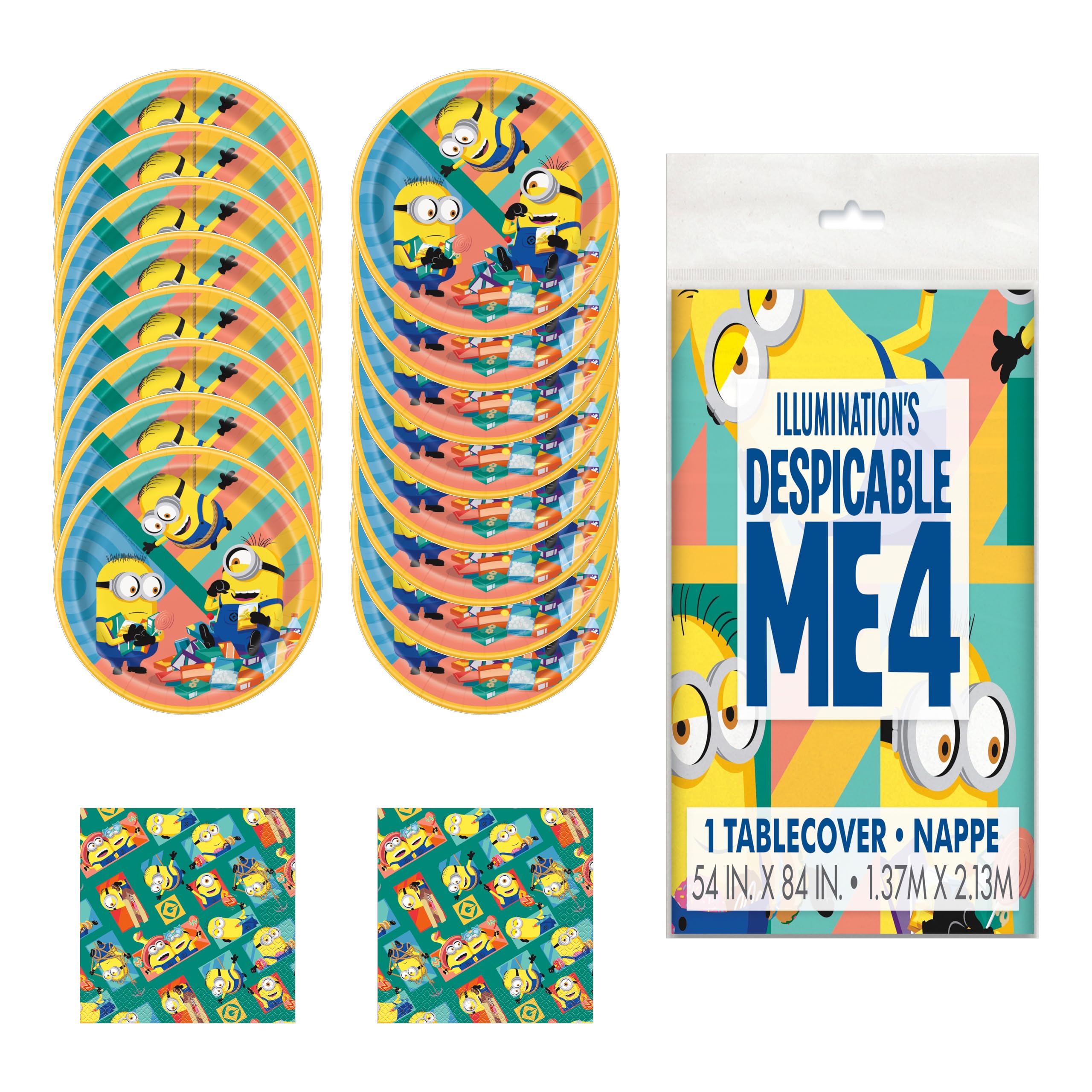 Despicable Me Birthday Party Supplies Bundle - 25 Official Licensed ...