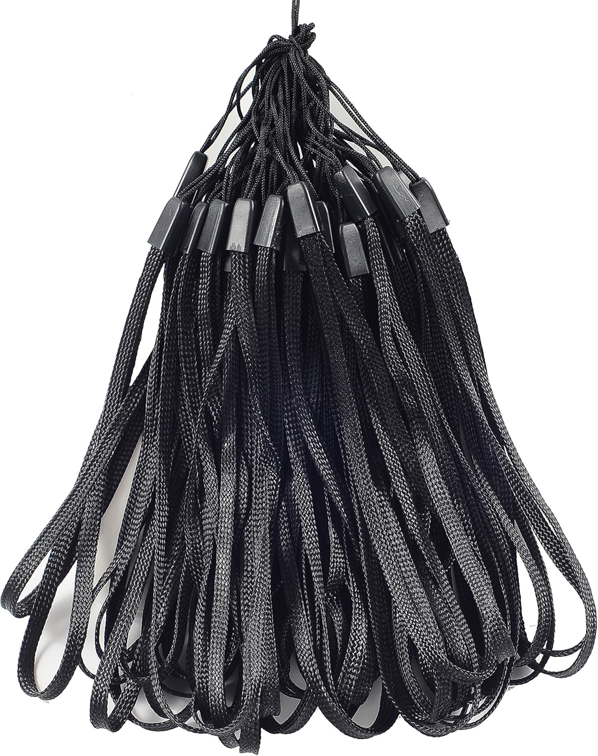 wisdompro 50 Pack Hand Wrist Strap Lanyard, 7 Inch Short Nylon Lanyard ...