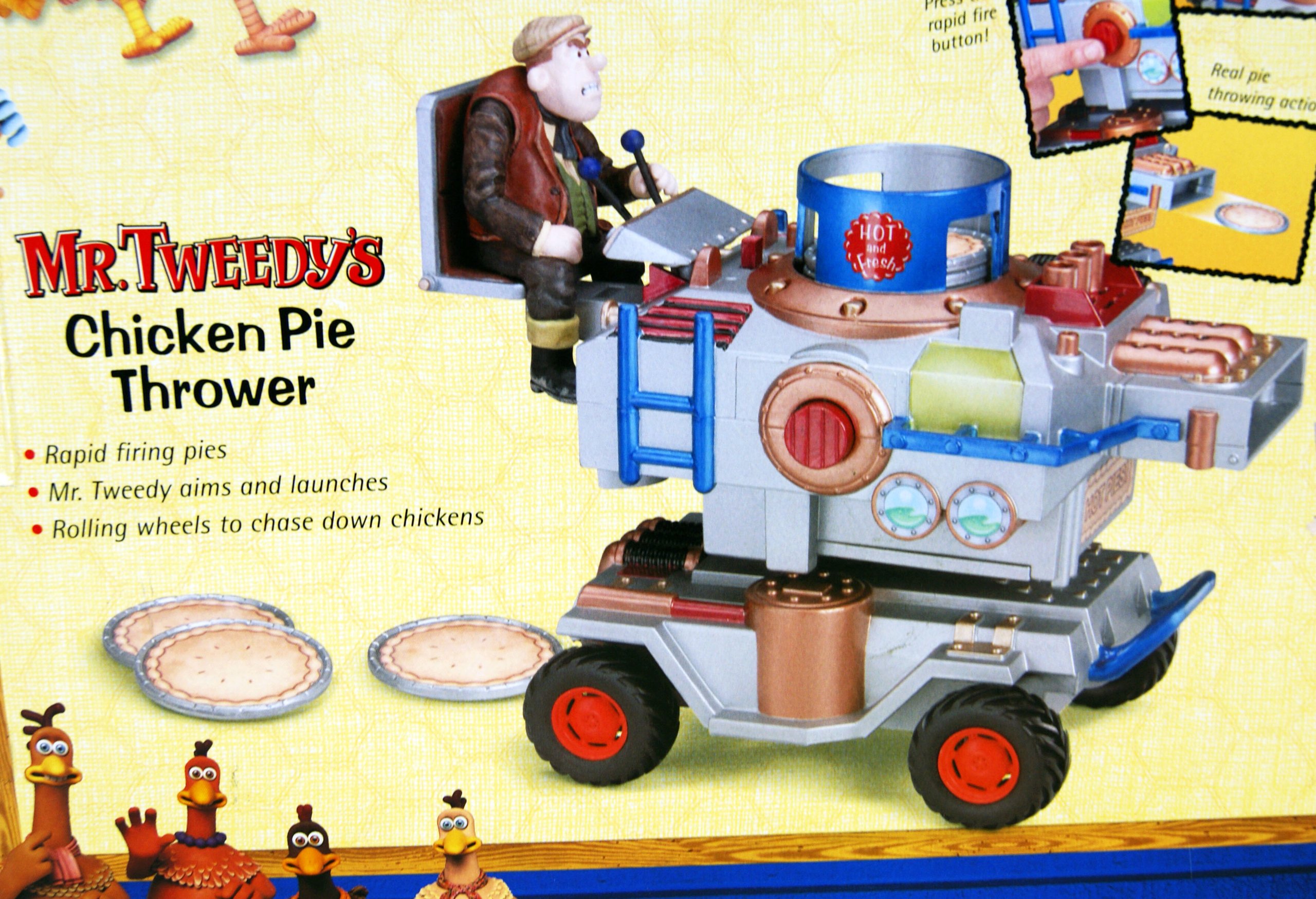 Chicken Run Pie Machine