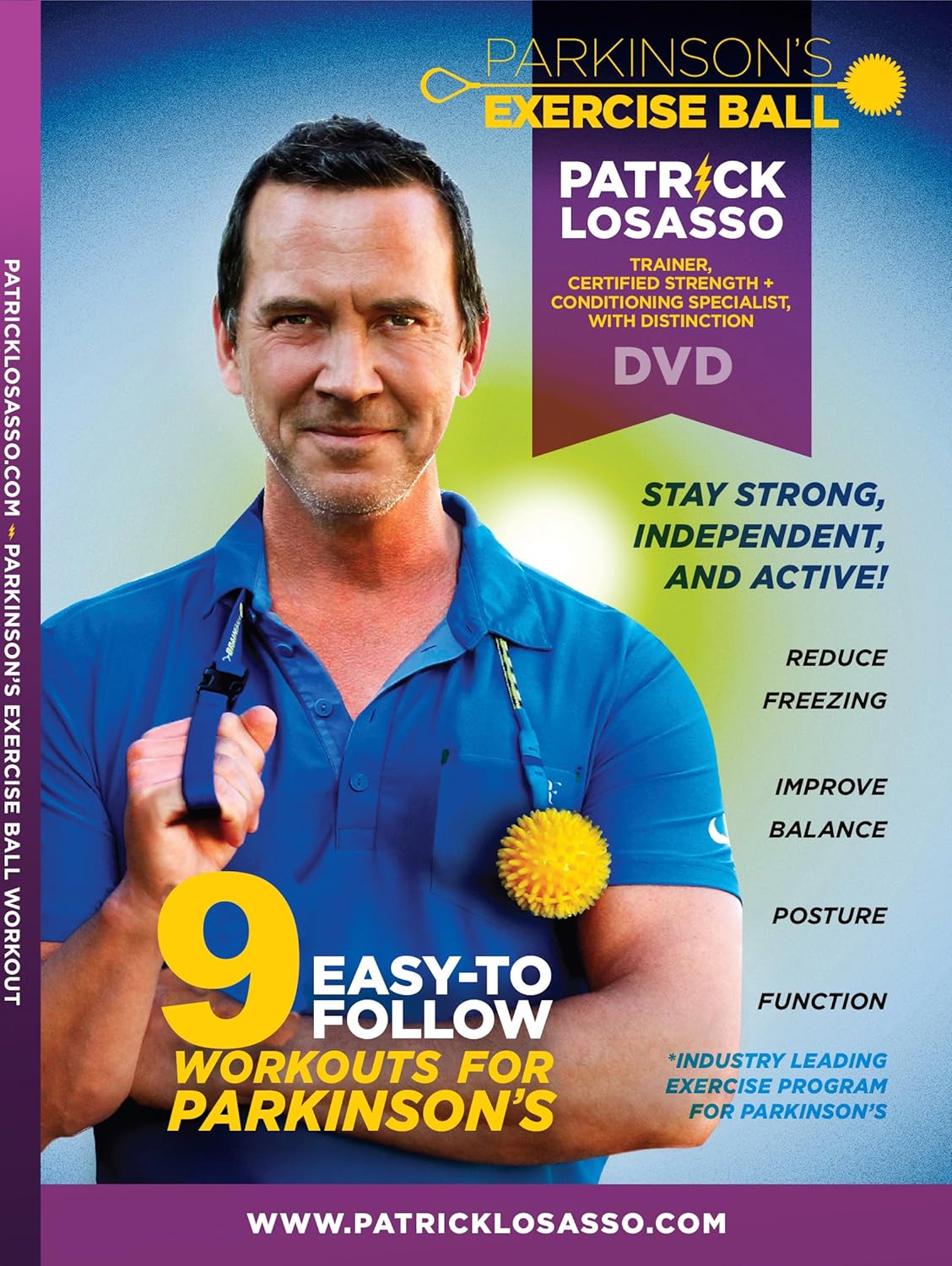 Parkinson's Exercise Ball & DVD, Sports & Outdoors - Amazon Canada