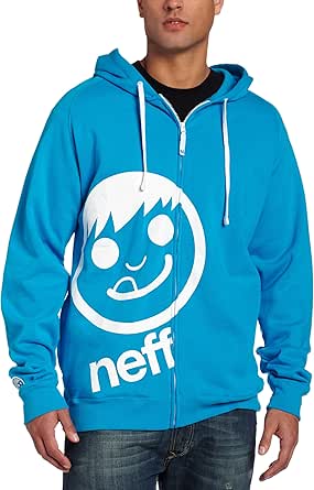 Amazon.com: neff Men's Corpohood Sweater, Ocean, Medium : Clothing ...