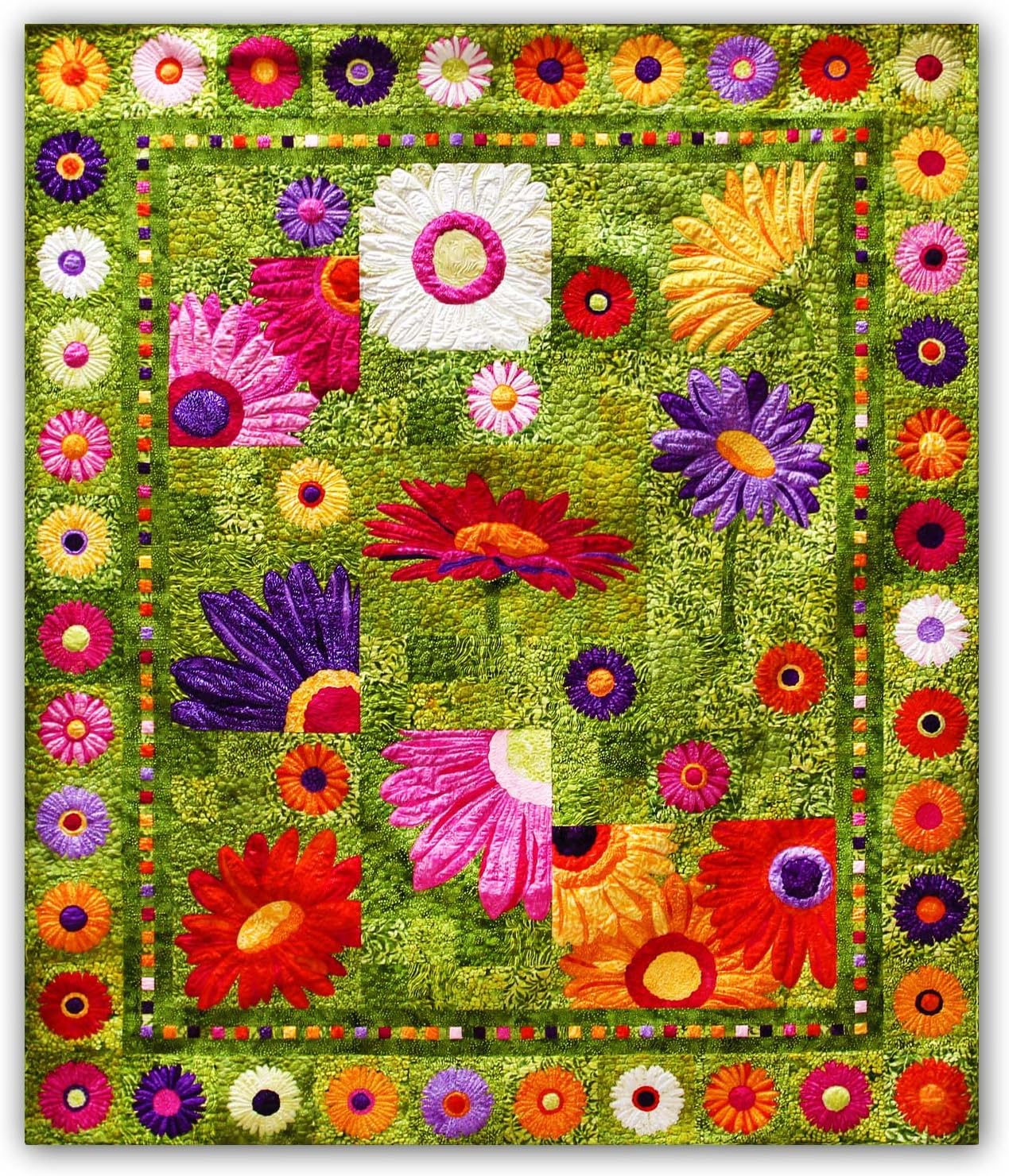 Amazon.com: Full Bloom Batik Quilt Kit : Arts, Crafts & Sewing