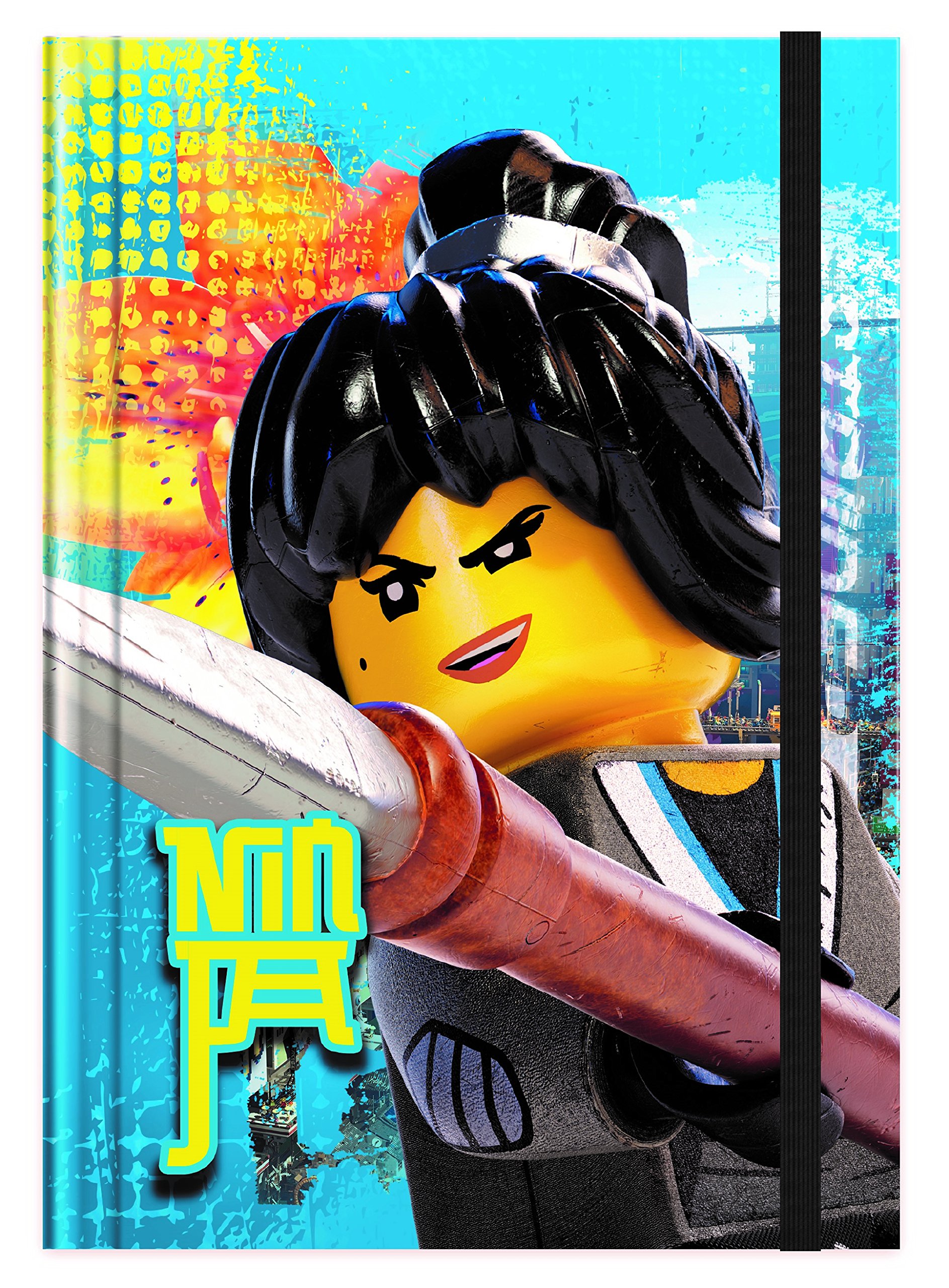 IQ LEGO Ninjago Movie Nya Hardcover Notebook Diary - 192 pages (51867 ...