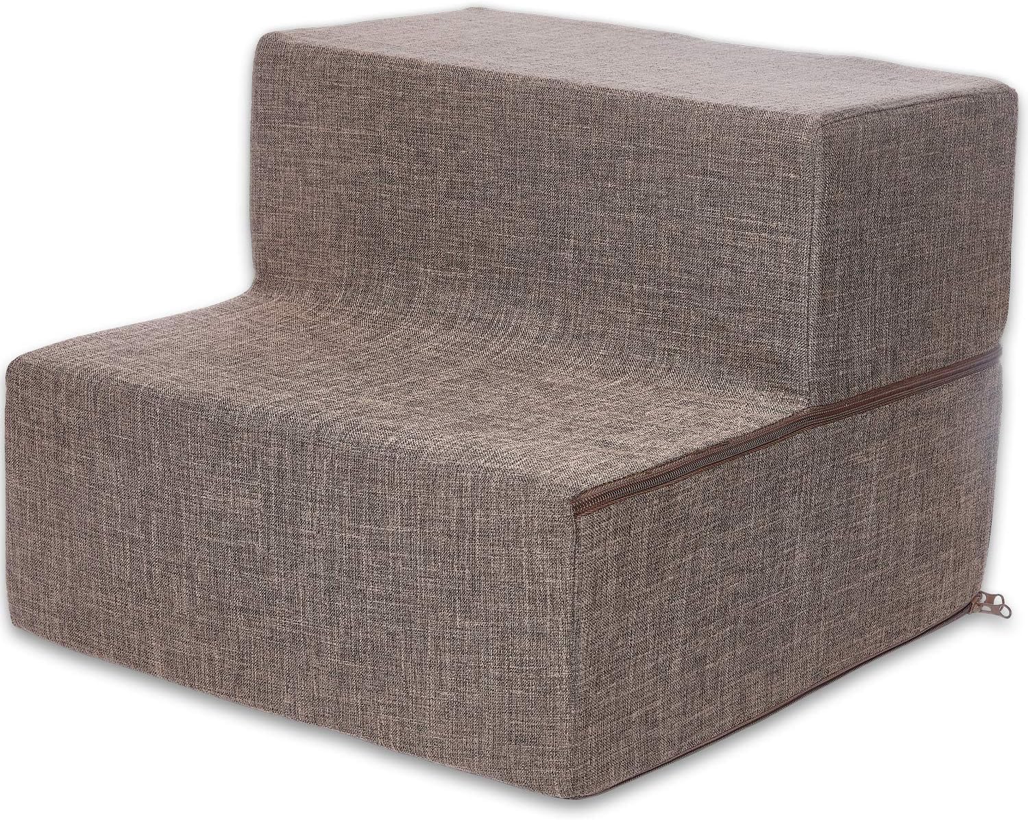 Amazon.com : Foldable Pet Steps/Stairs with CertiPUR-US Certified Foam ...