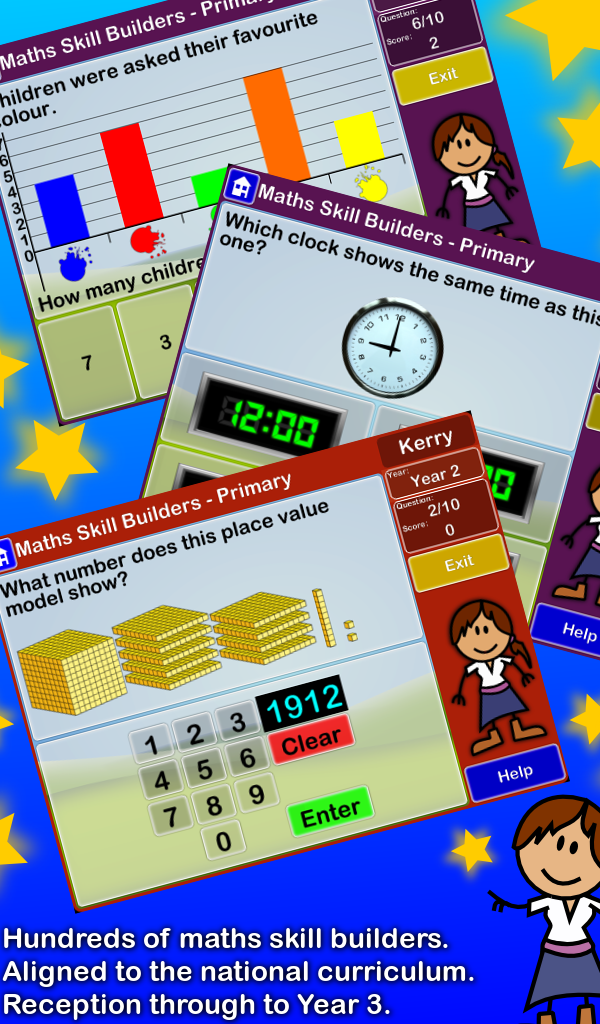 Maths Skill Builders - UK - App on the Amazon Appstore