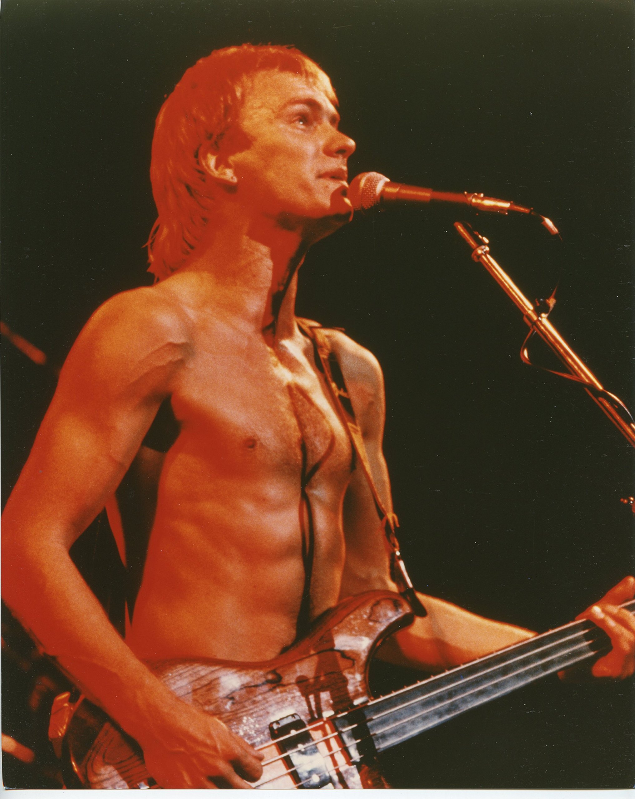 Sting Shirtless 2013