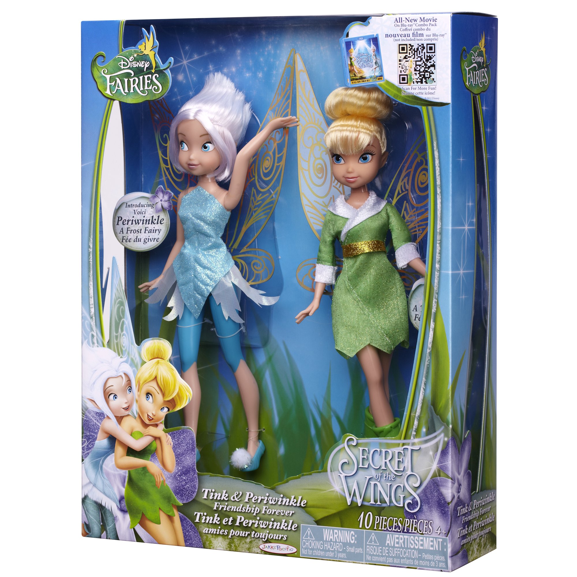 Tinkerbell And Periwinkle Wings