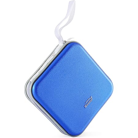 Amazon.com: Hard CD DVD Storage Holder Case for 80 Discs. Durable ...
