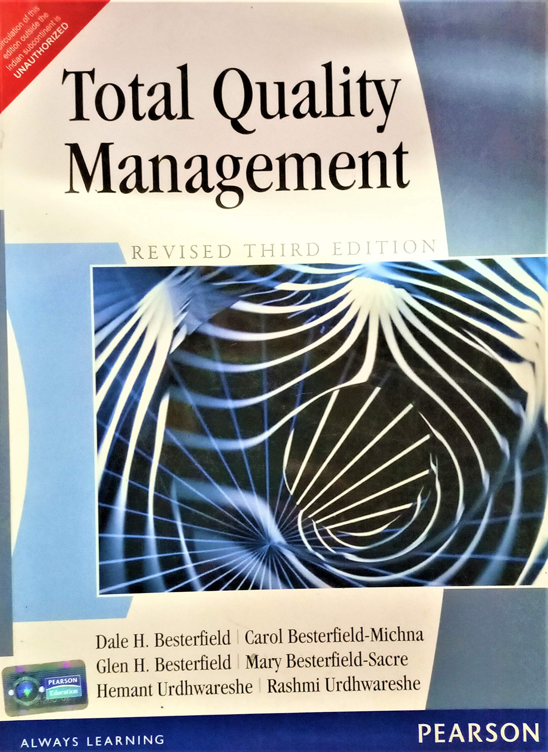 Total Quality Management: BESTERFIELD: 9788131732274: Amazon.com: Books