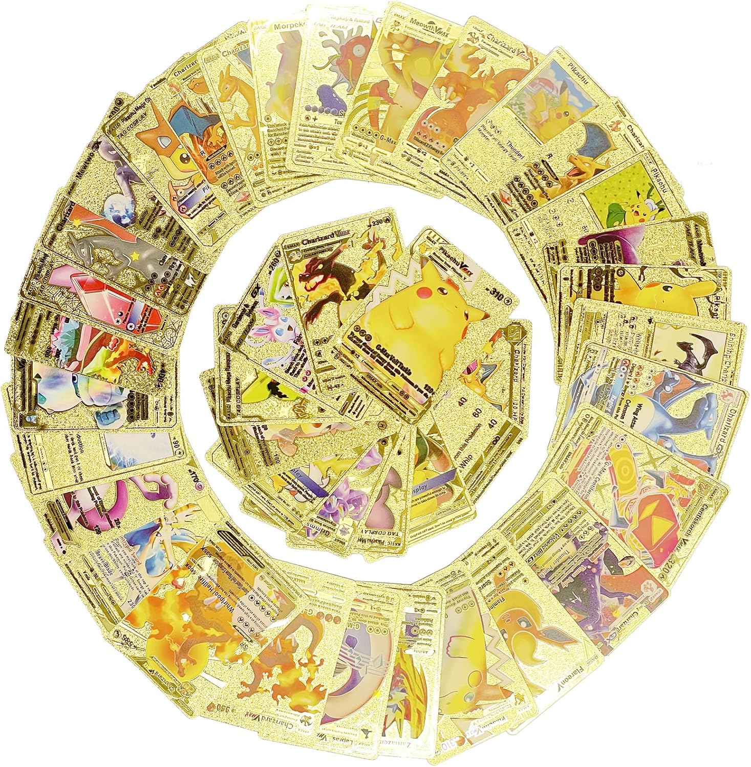 55-Piece Gold Foil Card TCG Ultra Rare Assorted Barbados | Ubuy