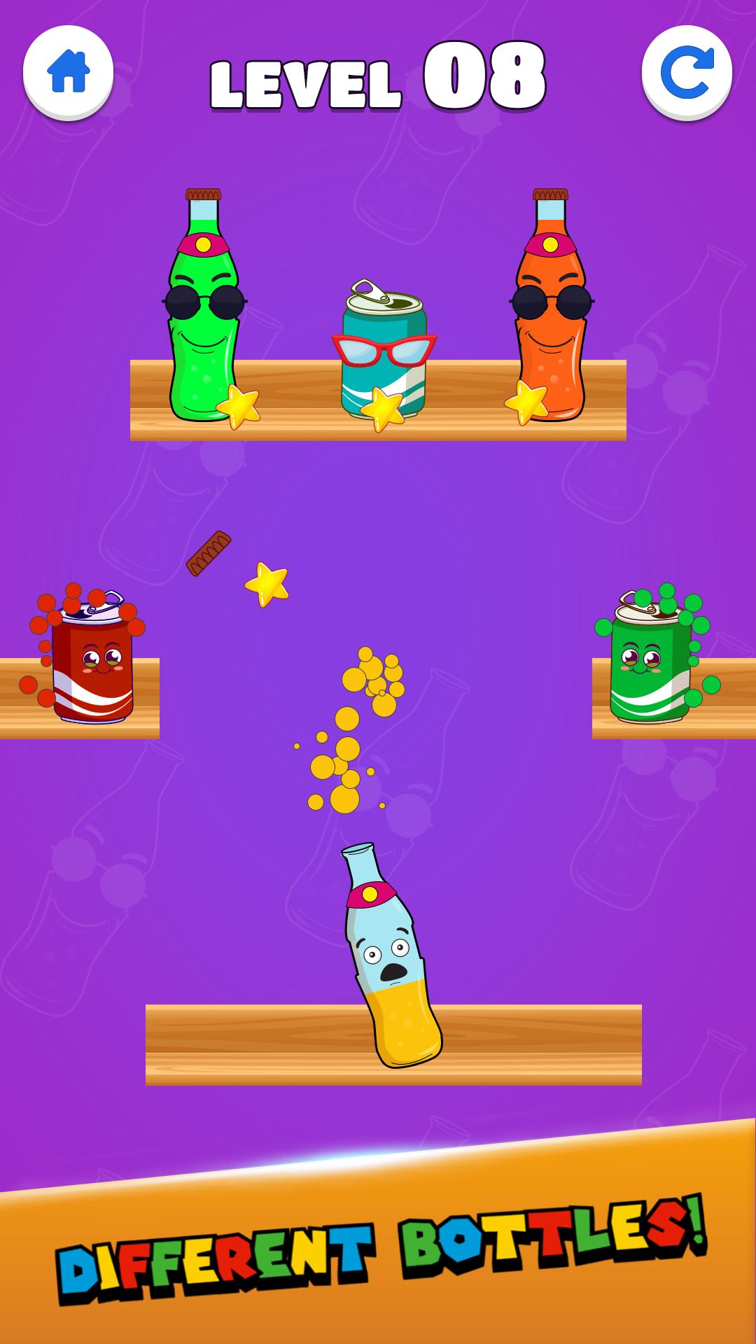 Bottle Tap - Bottle Game : Engage in the bottle 3d Flip Challenge! Pour ...