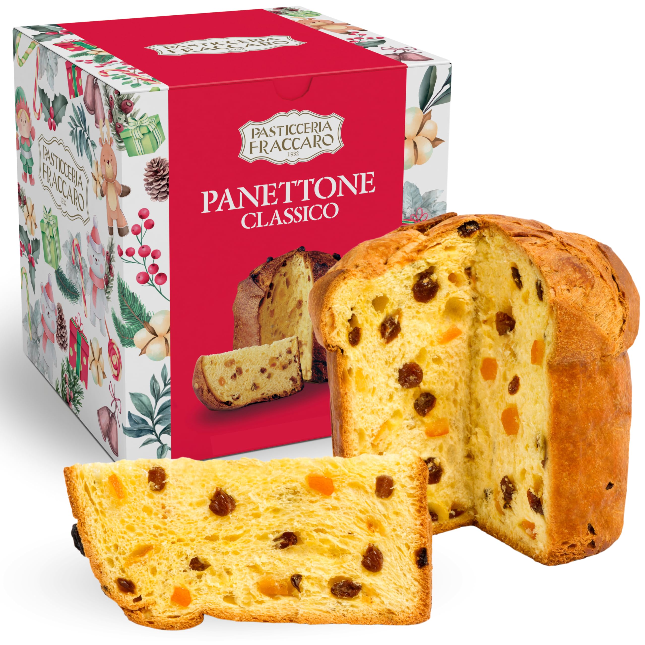 Amazon.com: Panettone Italian Cake Classic - 26.4 Oz (750 gr) - by ...