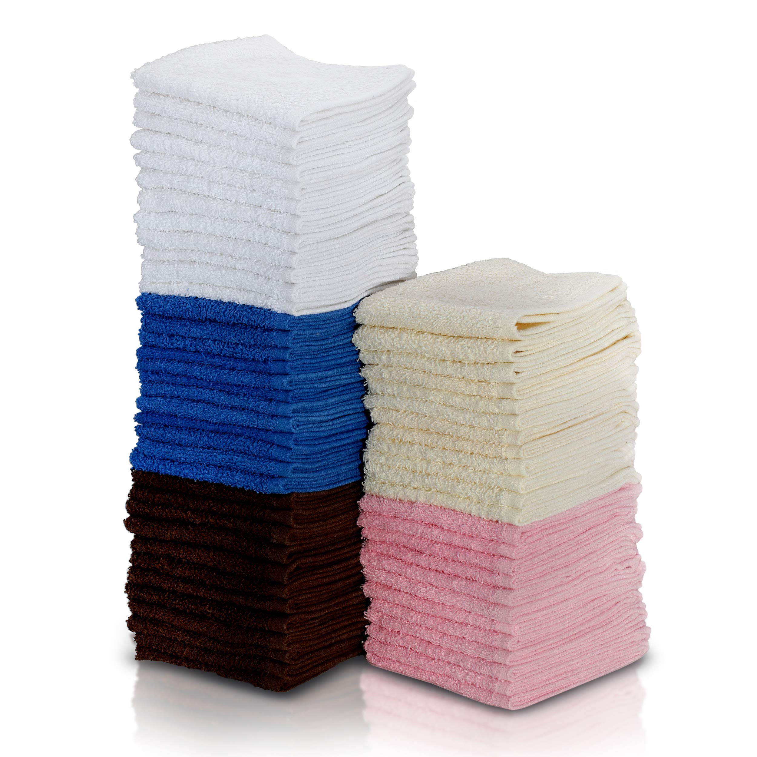 Simpli-Magic 79264 Cotton Washcloths, Size: 12â€_x009d_x12â€_x009d ...